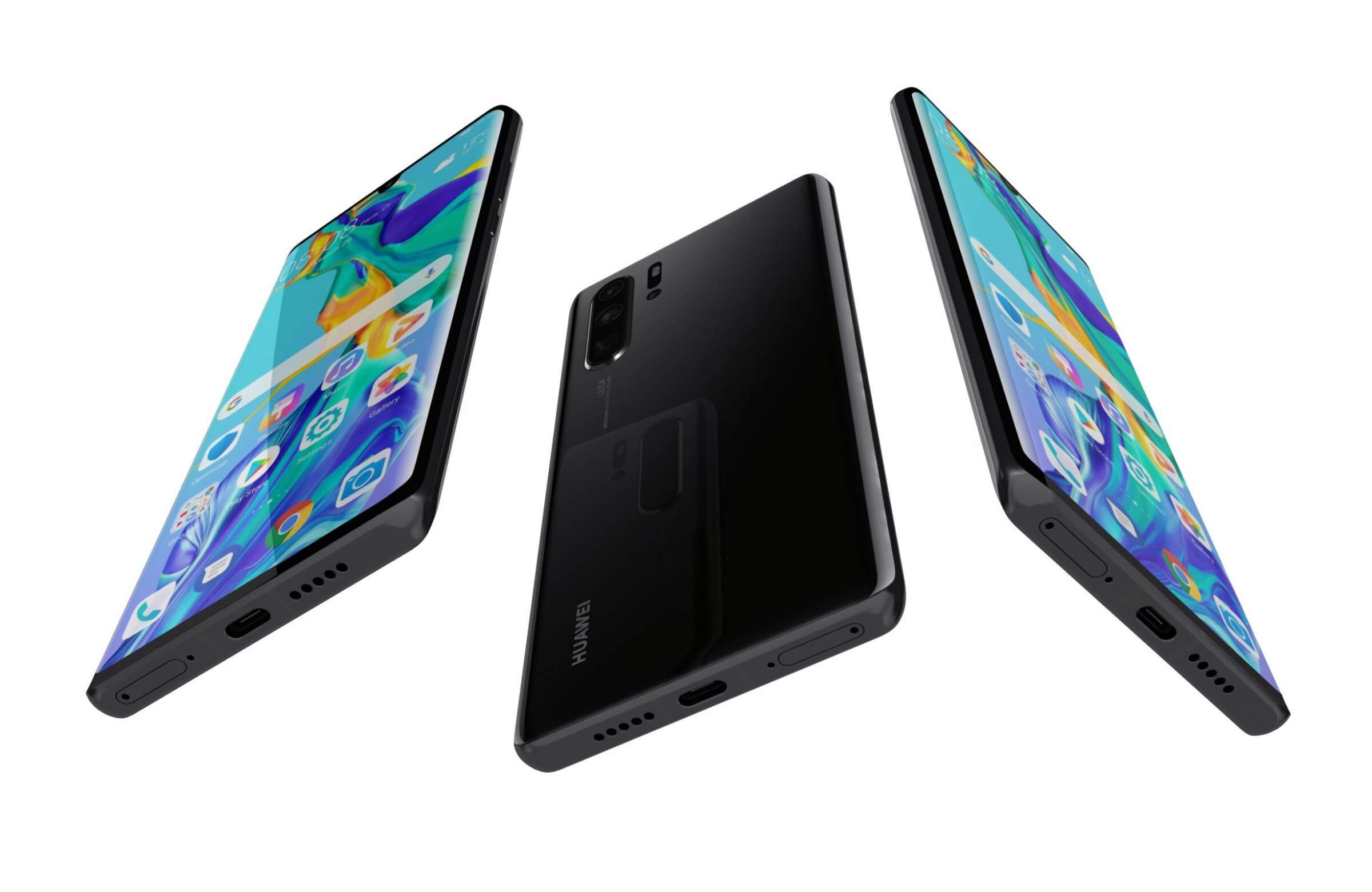 Huawei P30 Pro All Colors - 3D Model by Rever_Art