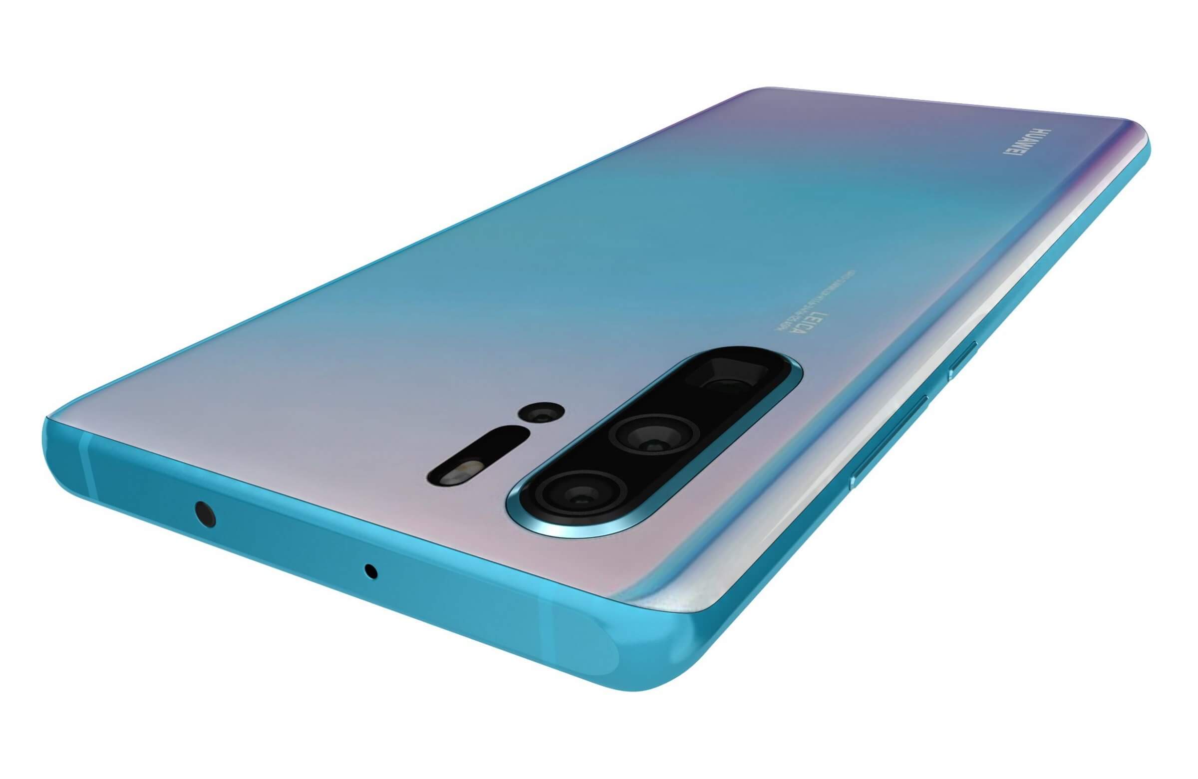 Huawei P30 Pro Pearl White - 3D Model by Rever_Art