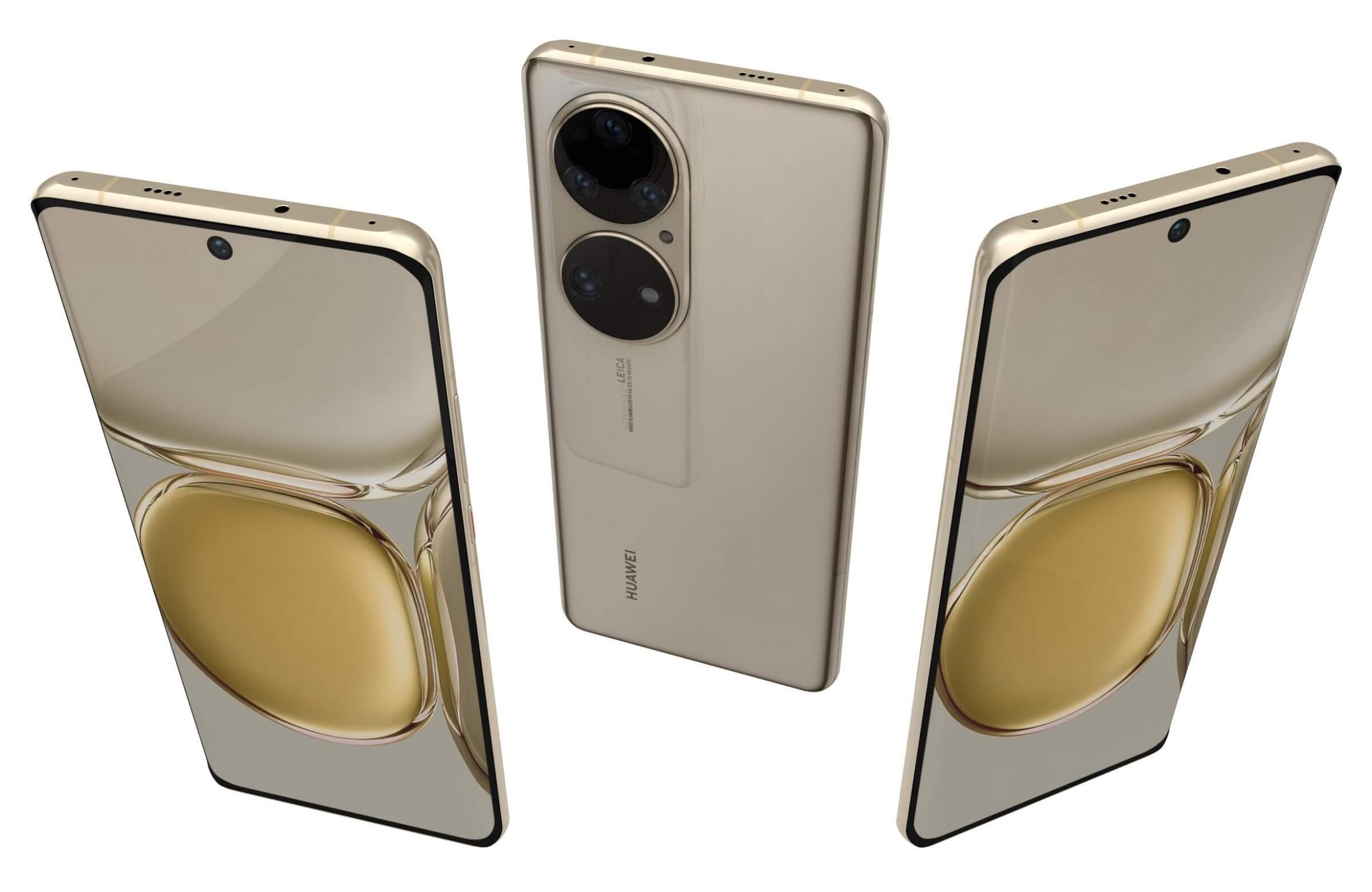 Huawei P50 Pro All Colors - 3D Model by Rever_Art