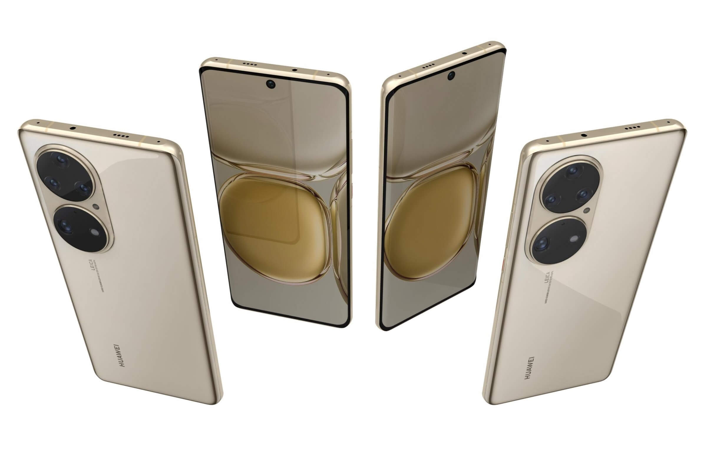 Huawei P50 Pro All Colors - 3D Model by Rever_Art