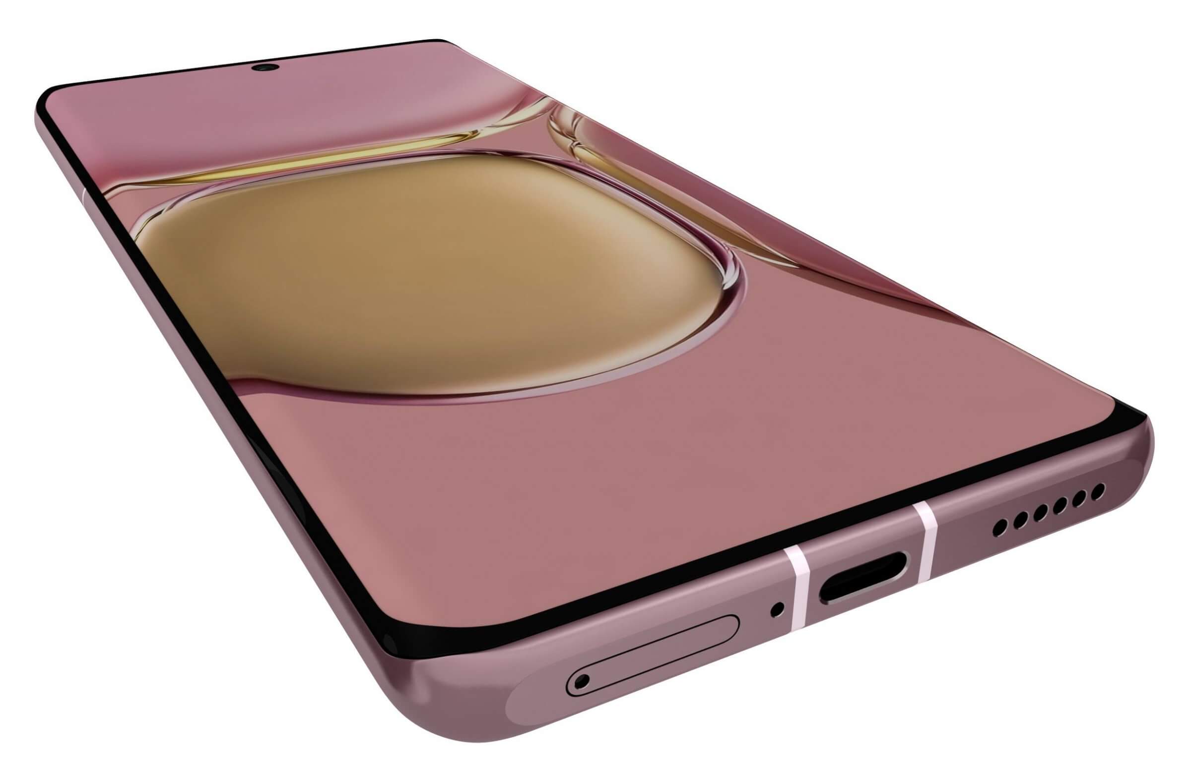 Huawei P50 Pro Charm Pink - 3D Model by Rever_Art