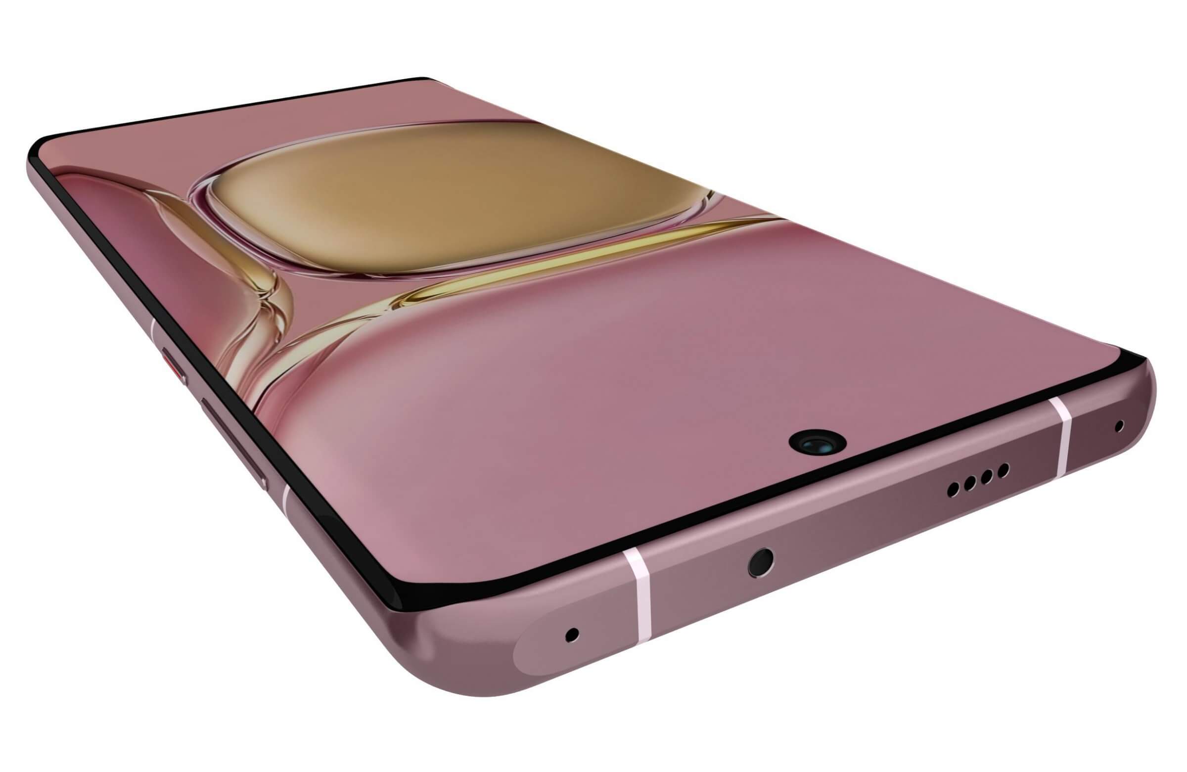 Huawei P50 Pro Charm Pink - 3D Model by Rever_Art