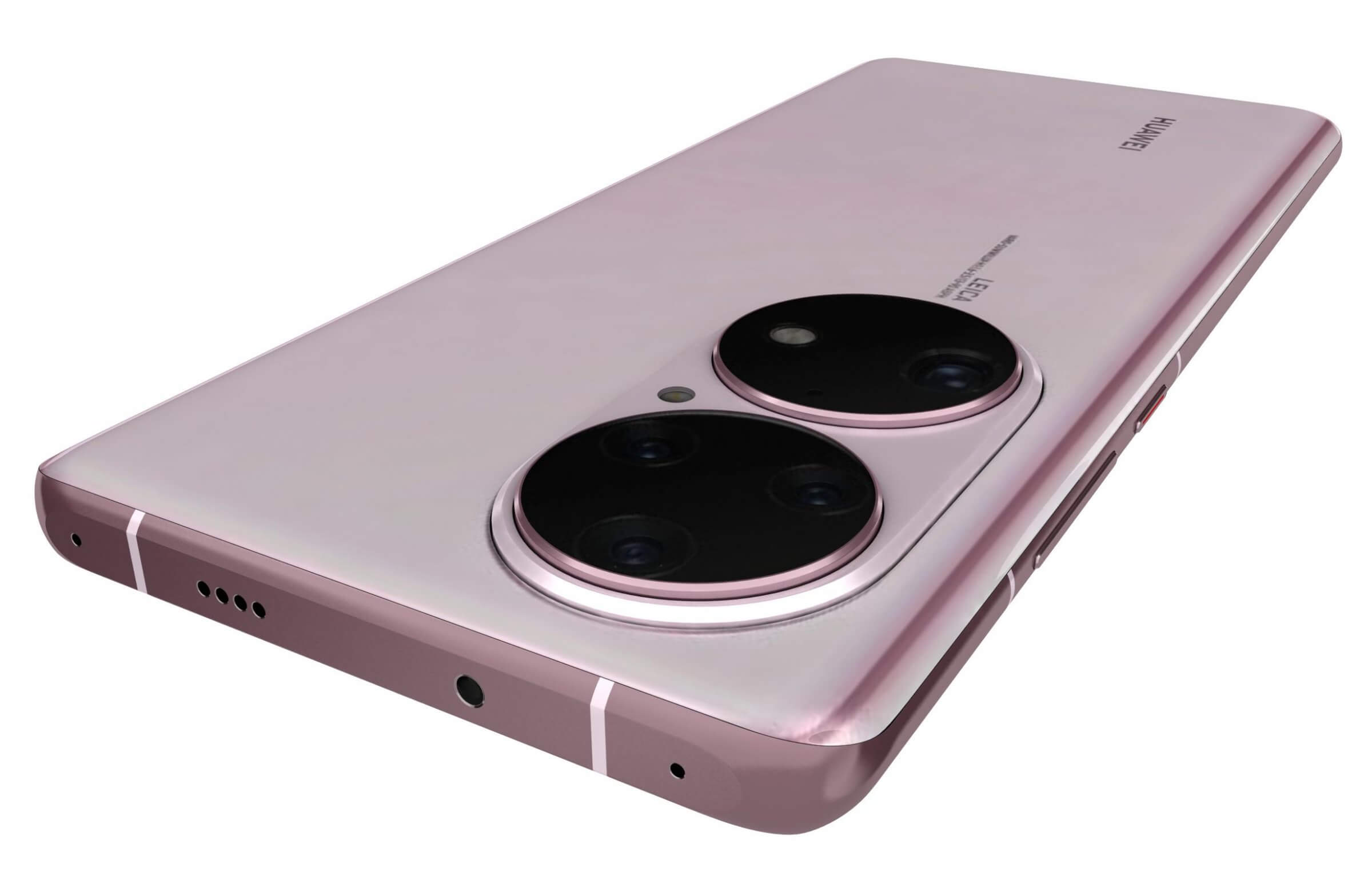 Huawei P50 Pro Charm Pink - 3D Model by Rever_Art