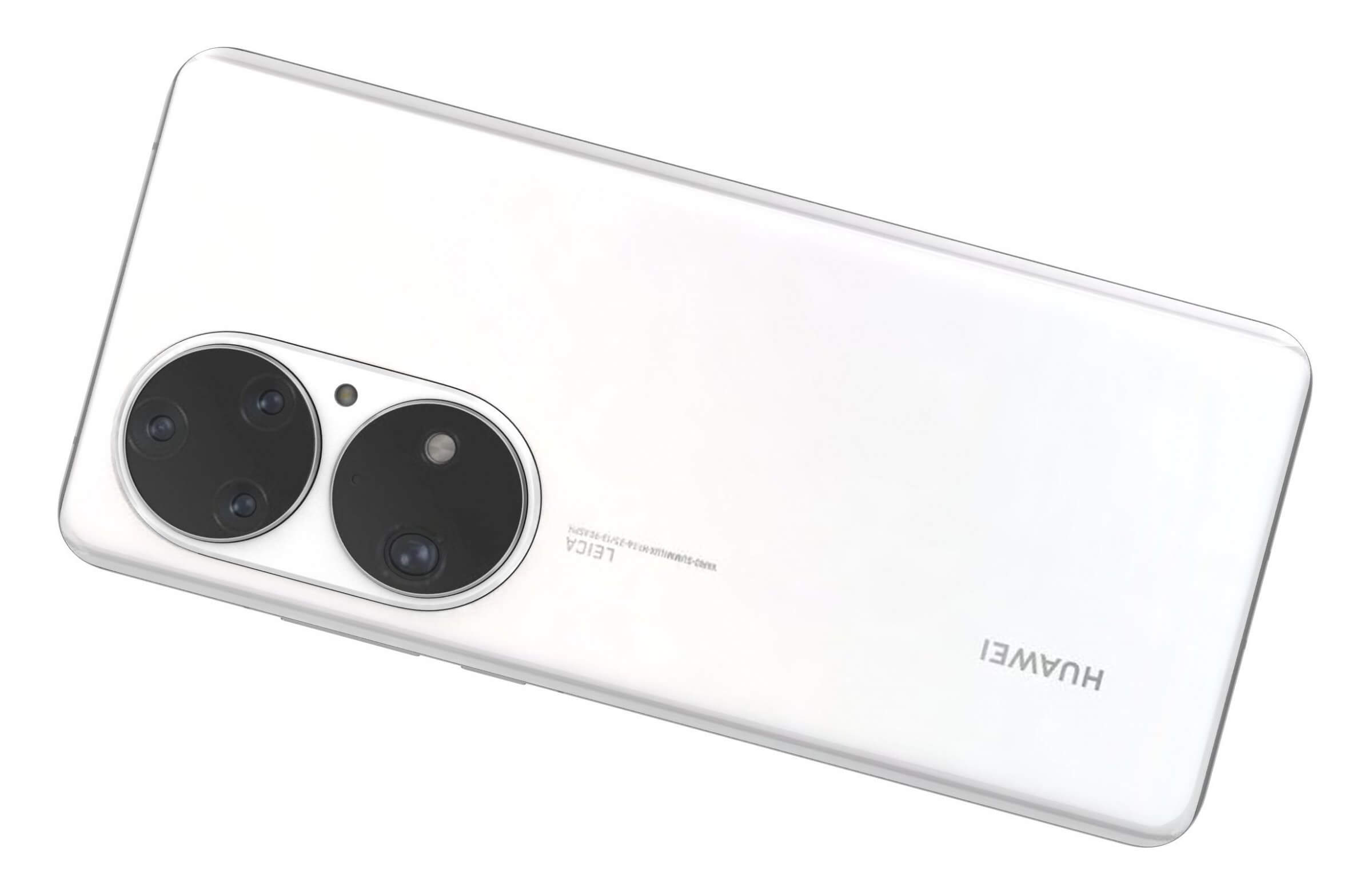 Huawei P50 Pro Pearl White - 3D Model by Rever_Art