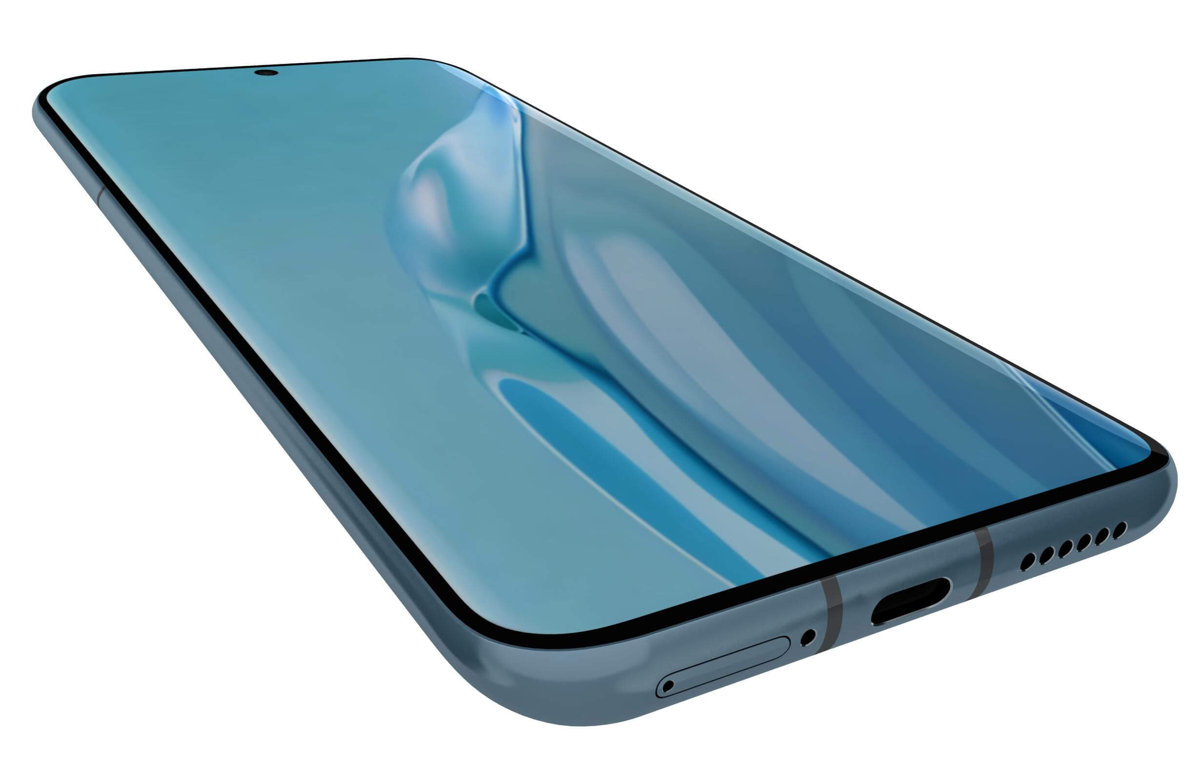 Huawei P60 Art Blue - 3D Model by Rever_Art