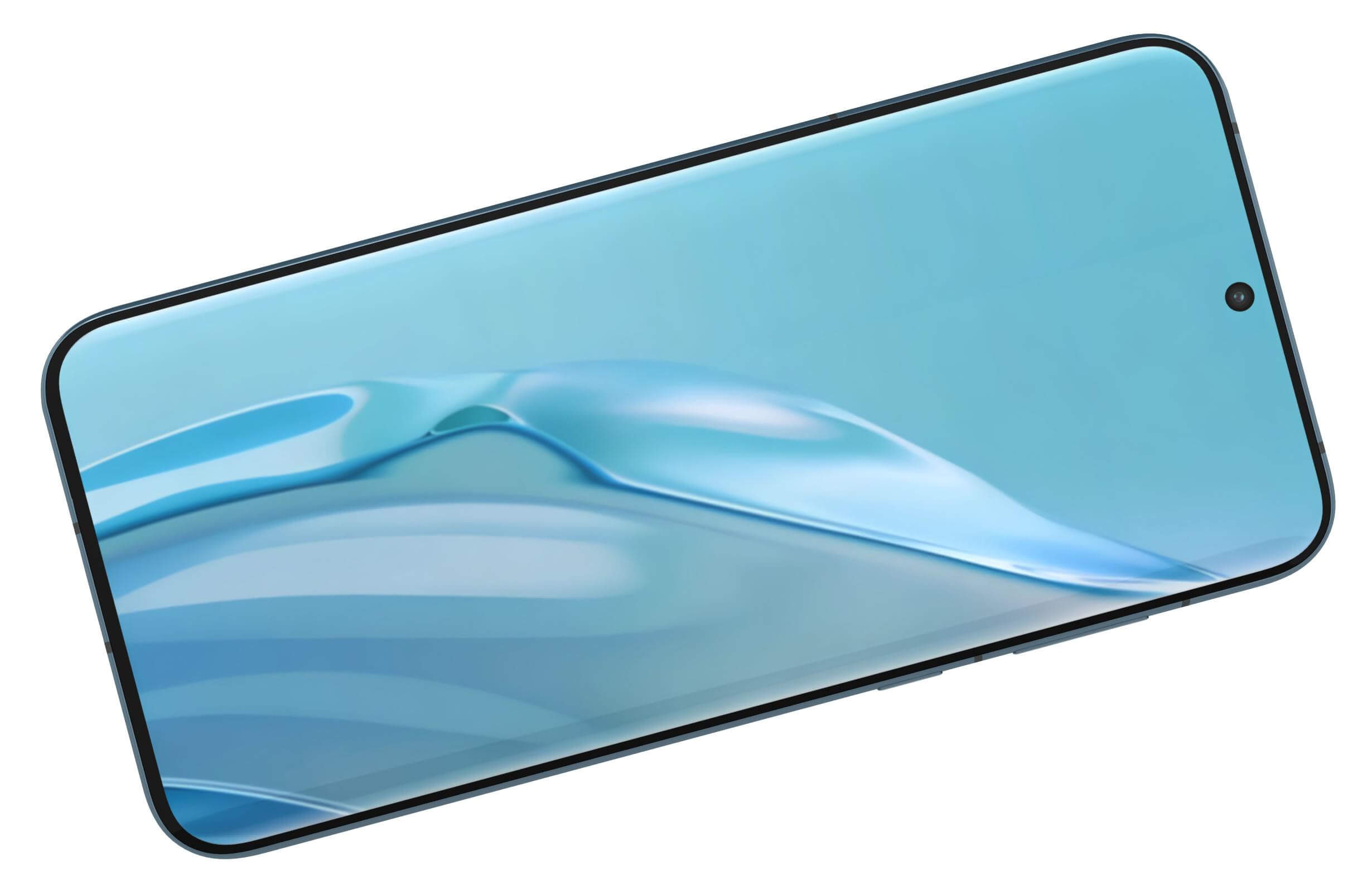 Huawei P60 Art Brown and Blue - 3D Model by Rever_Art