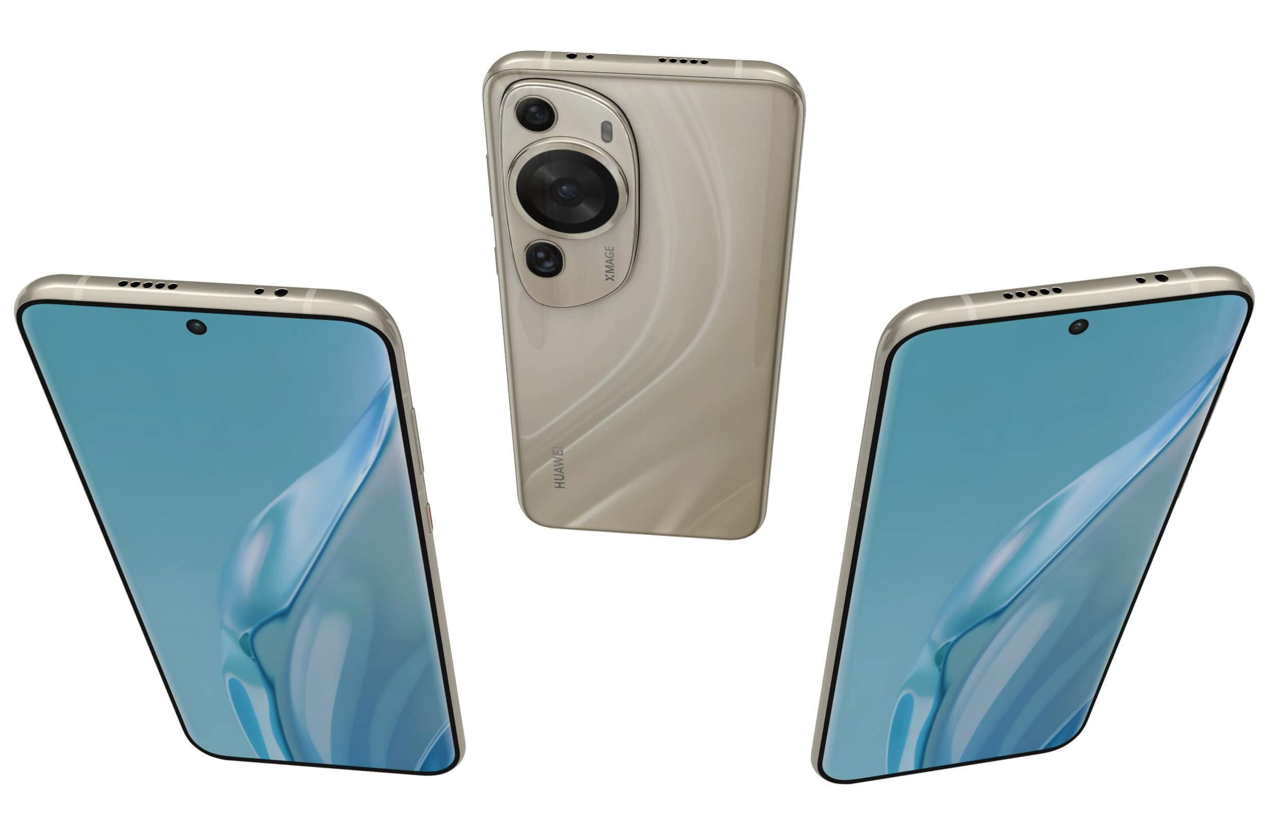 Huawei P60 Art Brown - 3D Model by Rever_Art