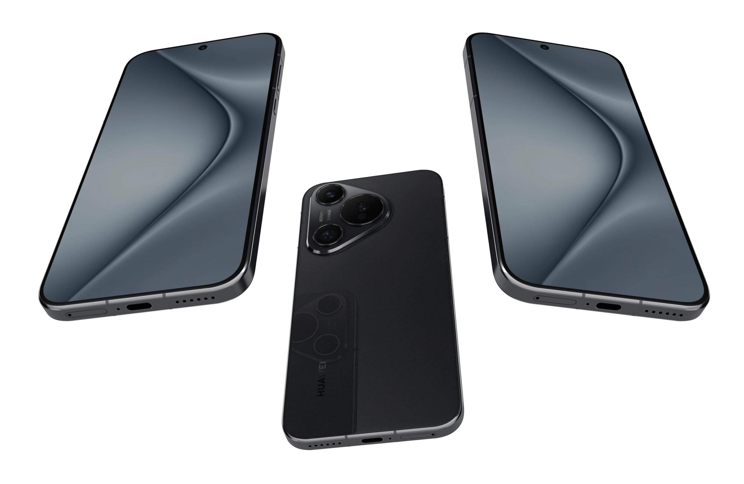 Huawei Pura 70 Black - 3D Model by Rever_Art