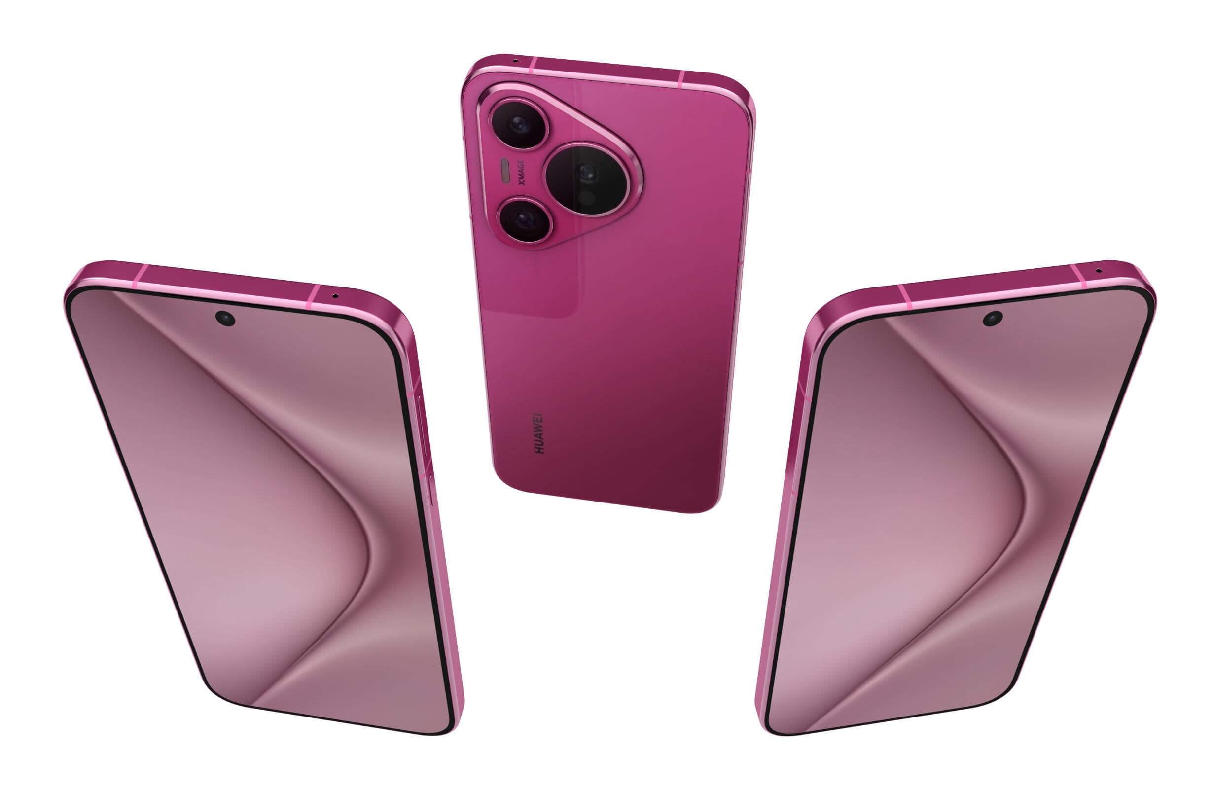 Huawei Pura 70 Pink - 3D Model by Rever_Art