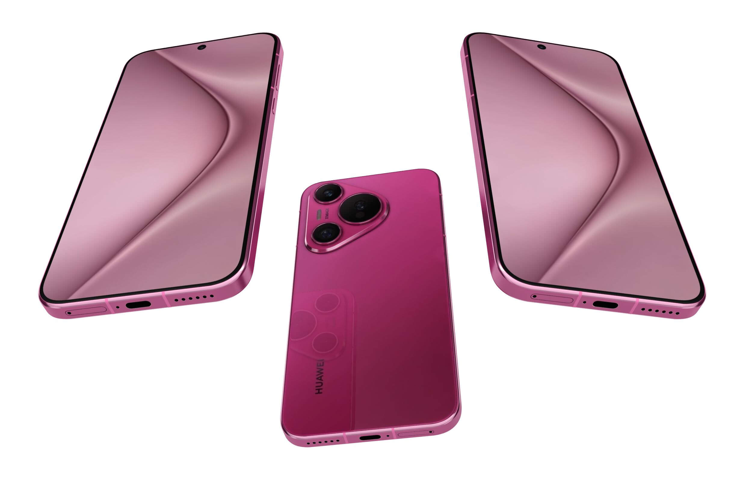 Huawei Pura 70 Pink - 3D Model by Rever_Art