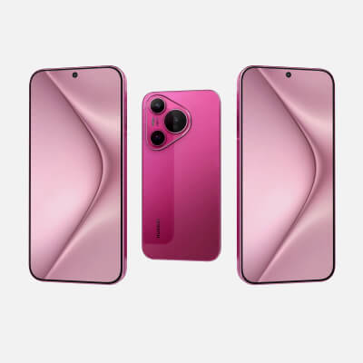 Huawei Pura 70 Pink - 3D Model by Rever_Art
