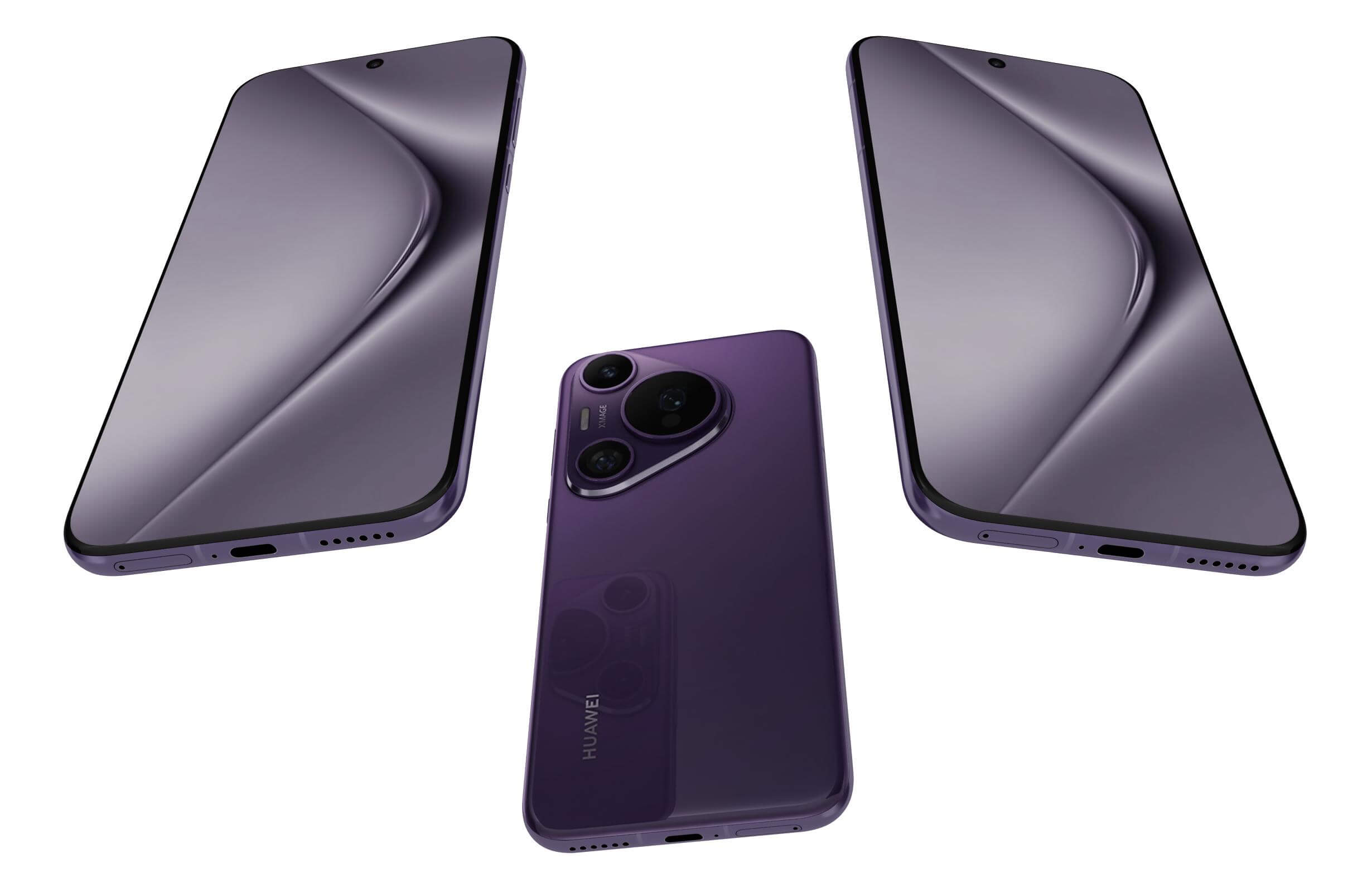 Huawei Pura 70 Pro Purple - 3D Model by Rever_Art