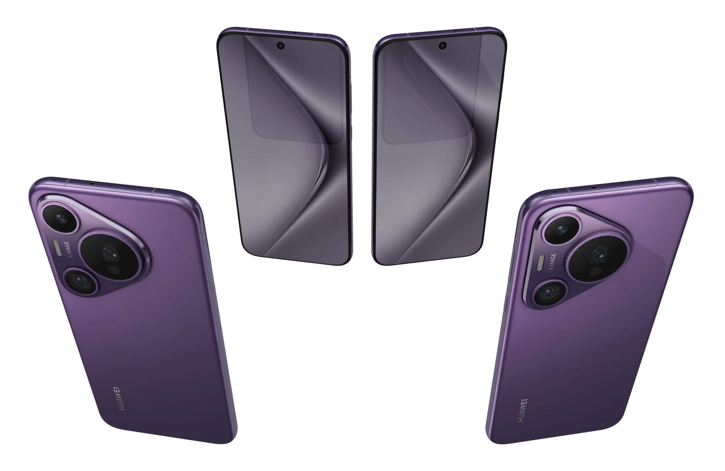 Huawei Pura 70 Pro Purple - 3D Model by Rever_Art