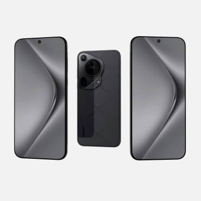 Huawei Pura 70 Ultra Black - 3D Model by Rever_Art