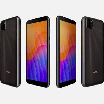 Huawei Y5p Midnight Black - 3D Model by Rever_Art