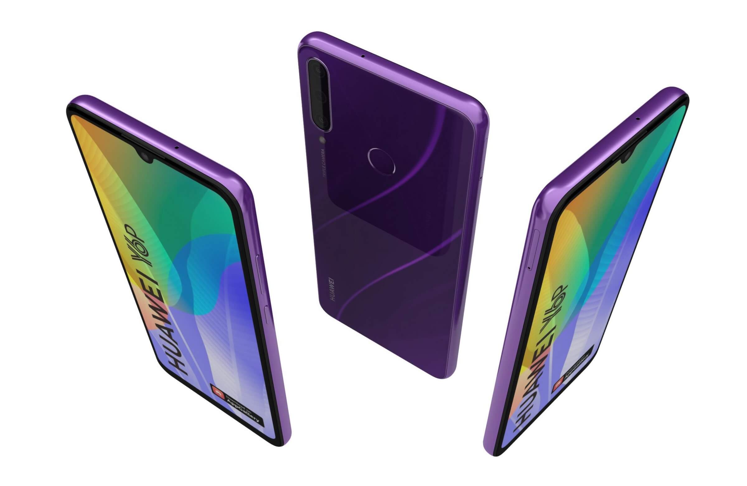 Huawei Y6P All Colors - 3D Model by Rever_Art