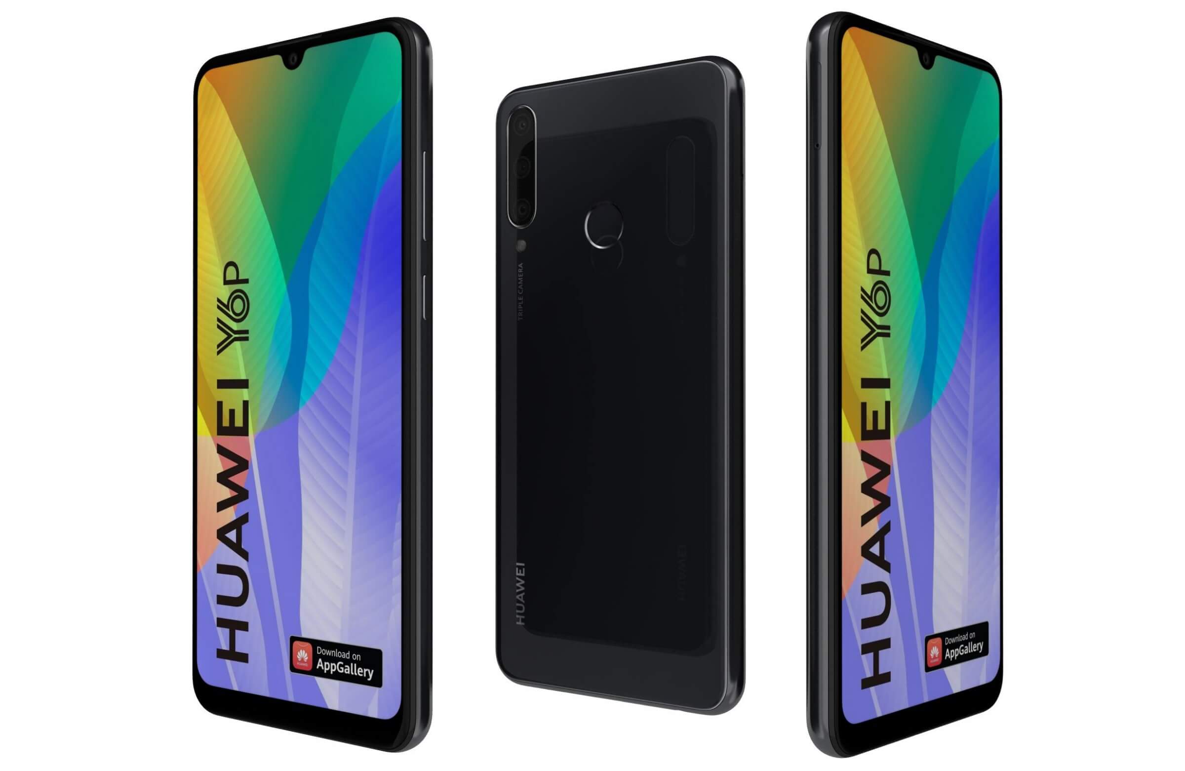 Huawei Y6P All Colors - 3D Model by Rever_Art
