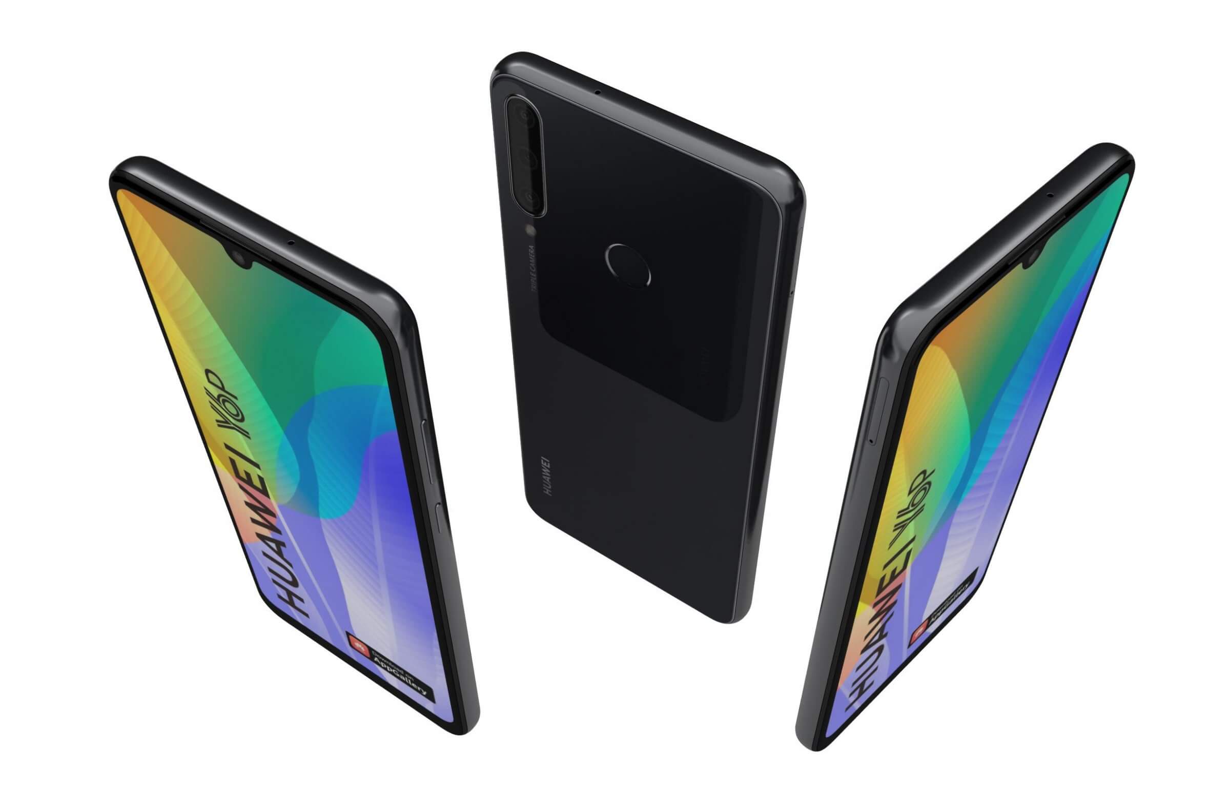 Huawei Y6P Midnight Black - 3D Model by Rever_Art