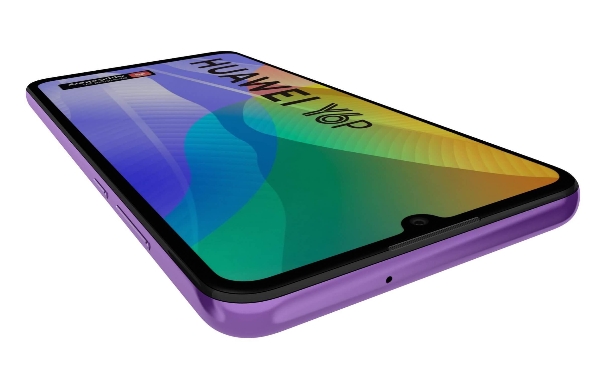 Huawei Y6P Phantom Purple - 3D Model by Rever_Art