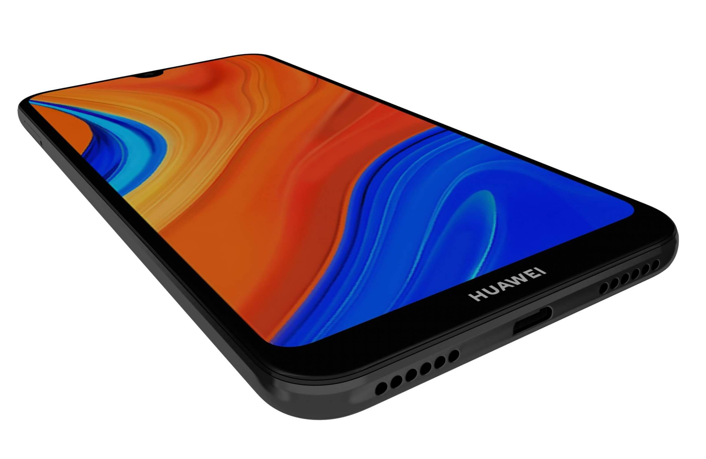 Huawei Y6s Black - 3D Model by Rever_Art