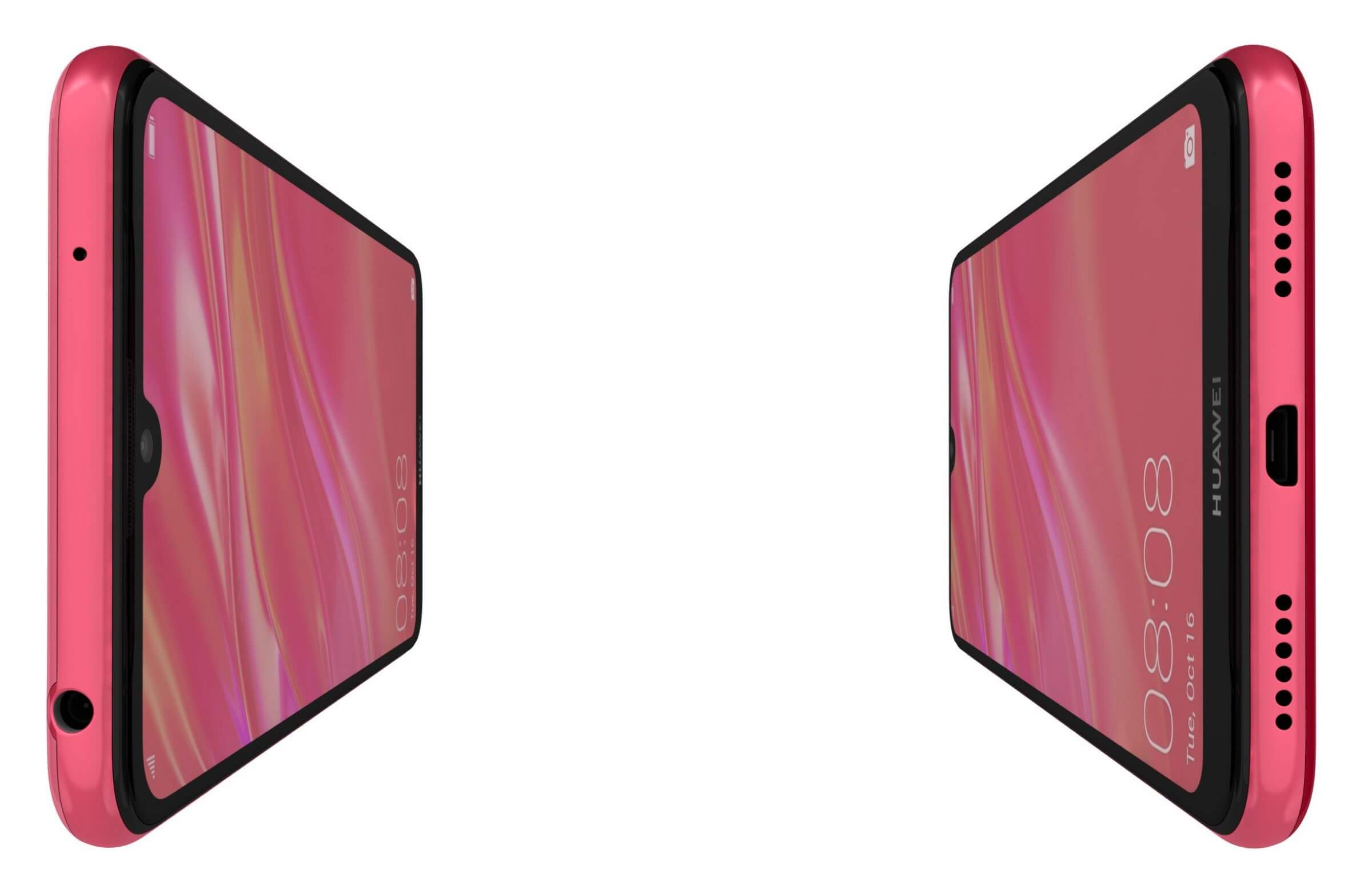 Huawei Y7 2019 All Colors - 3D Model by Rever_Art