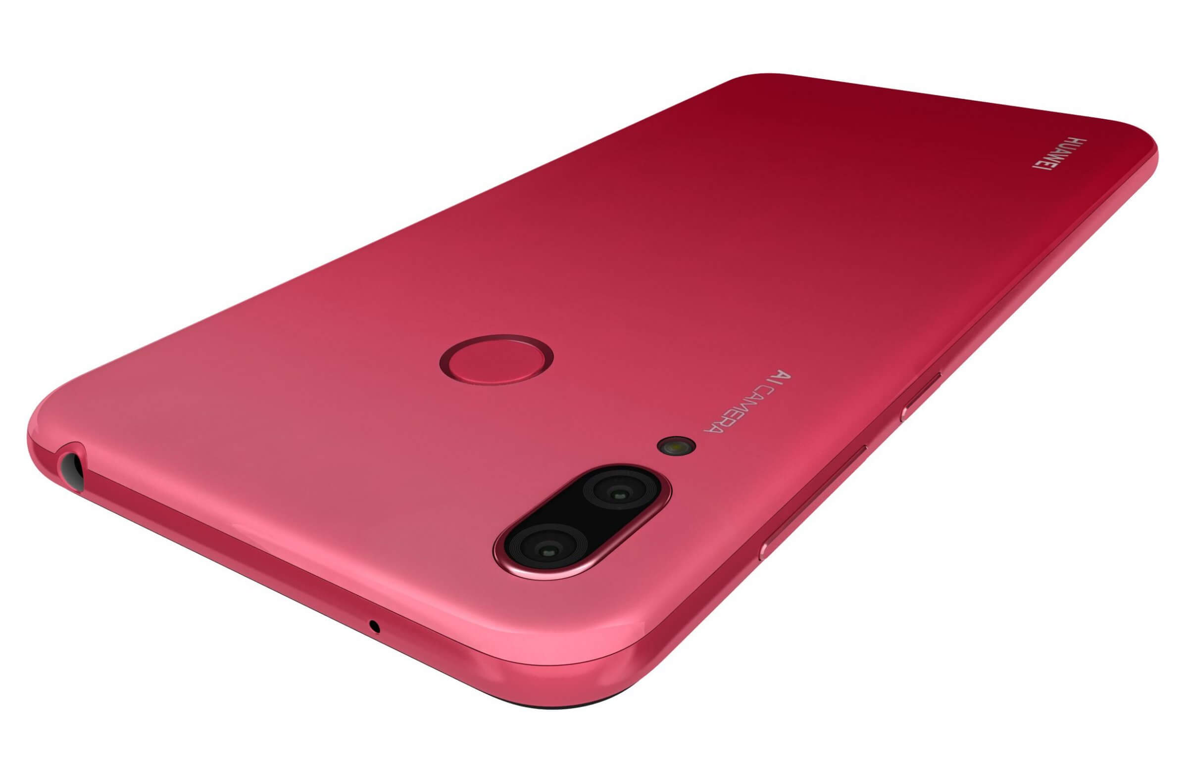 Huawei Y7 2019 Coral Red - 3D Model by Rever_Art