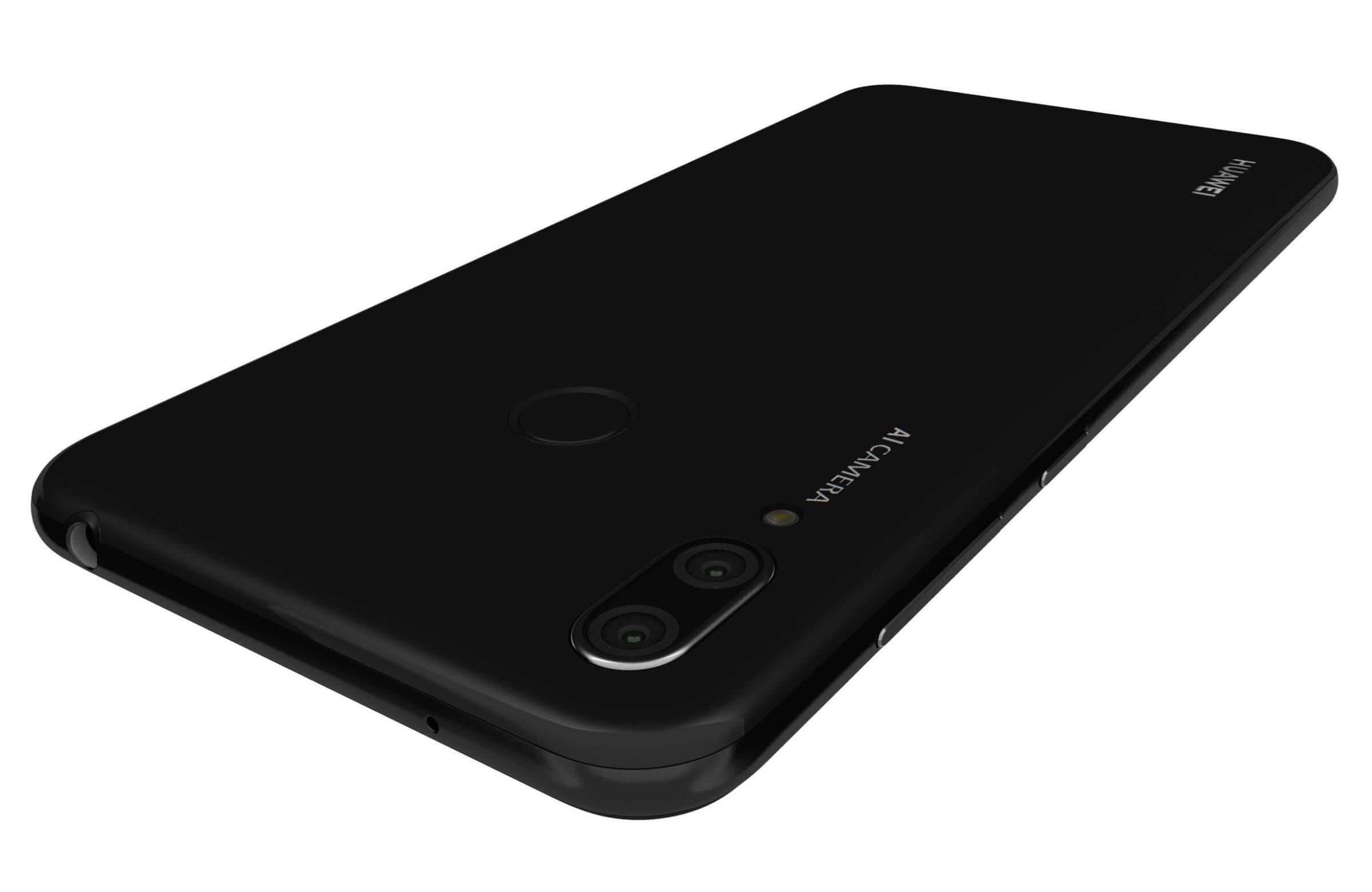 Huawei Y7 2019 Midnight Black - 3D Model by Rever_Art