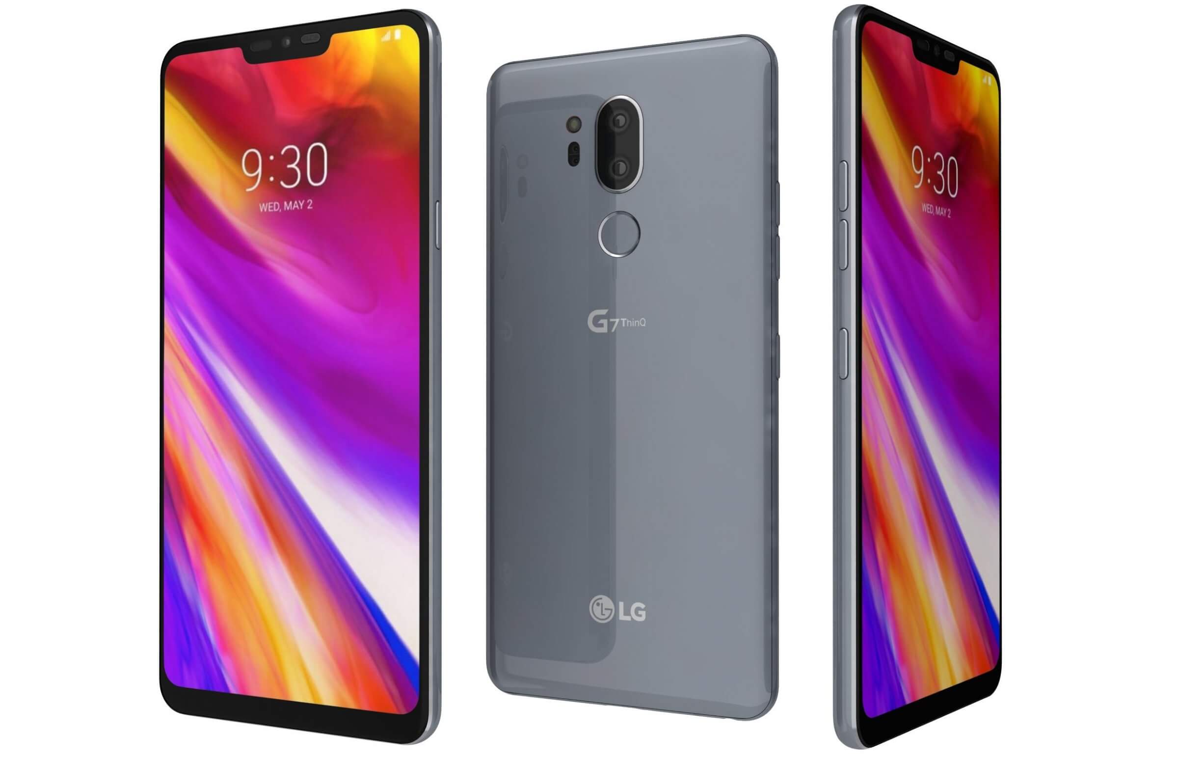 LG G7 ThinQ All Colors - 3D Model by Rever_Art