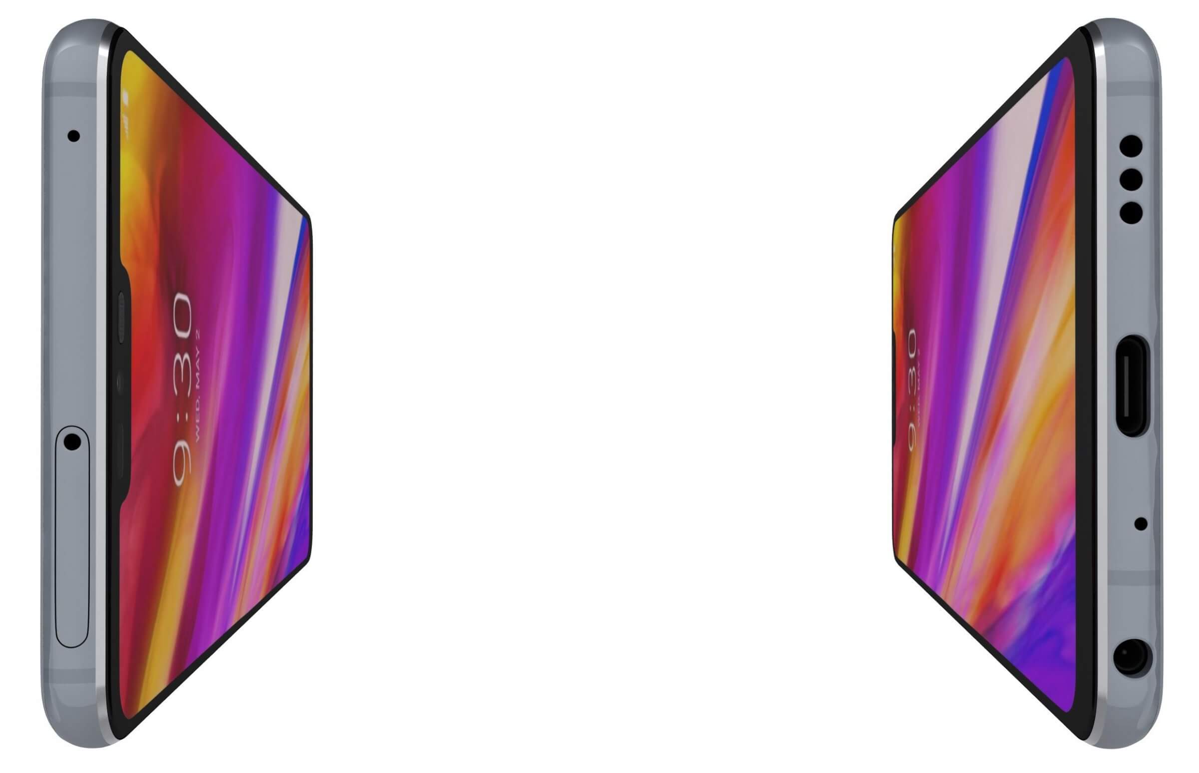 LG G7 ThinQ All Colors - 3D Model by Rever_Art