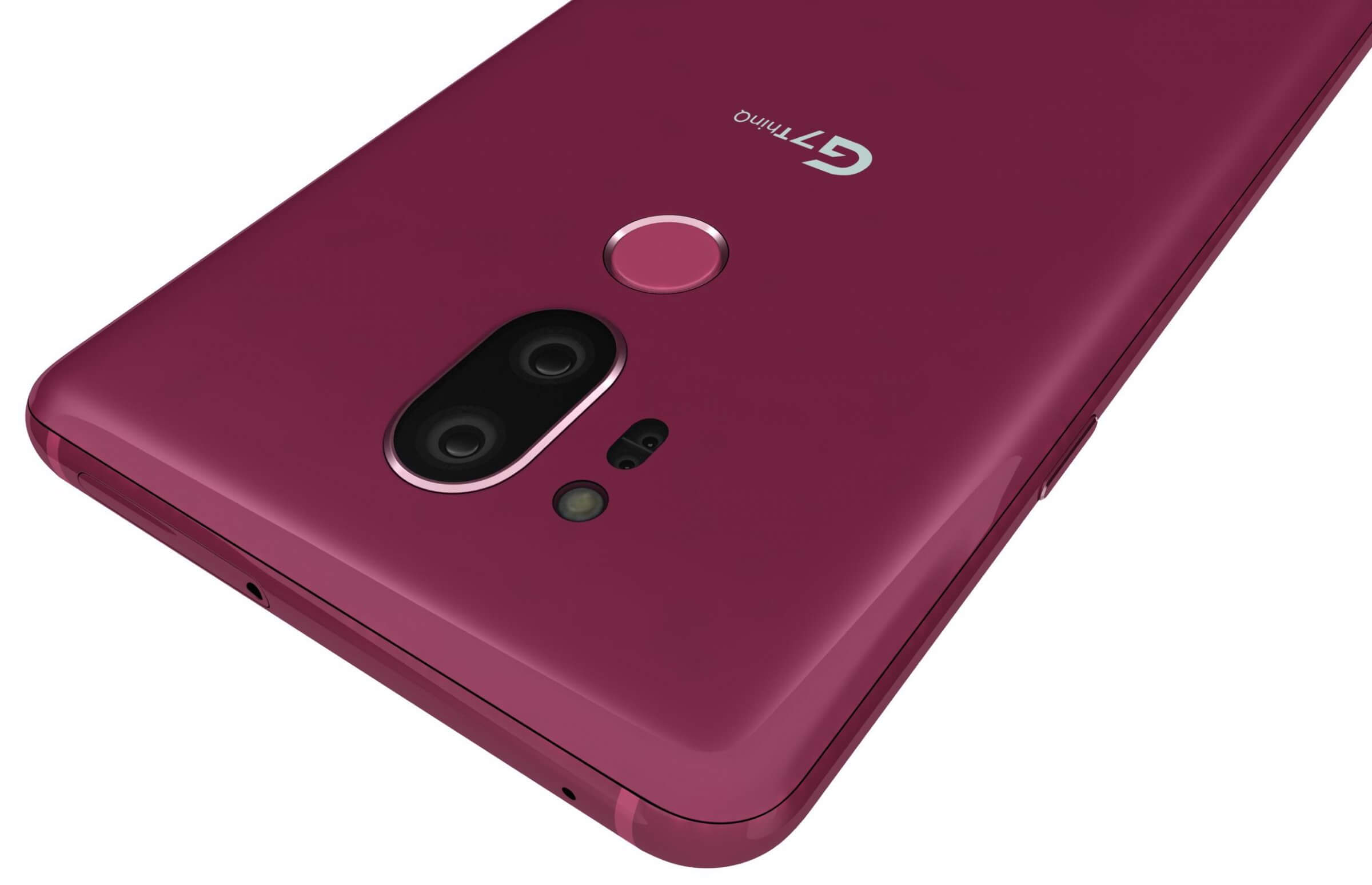 LG G7 ThinQ Raspberry Rose - 3D Model by Rever_Art