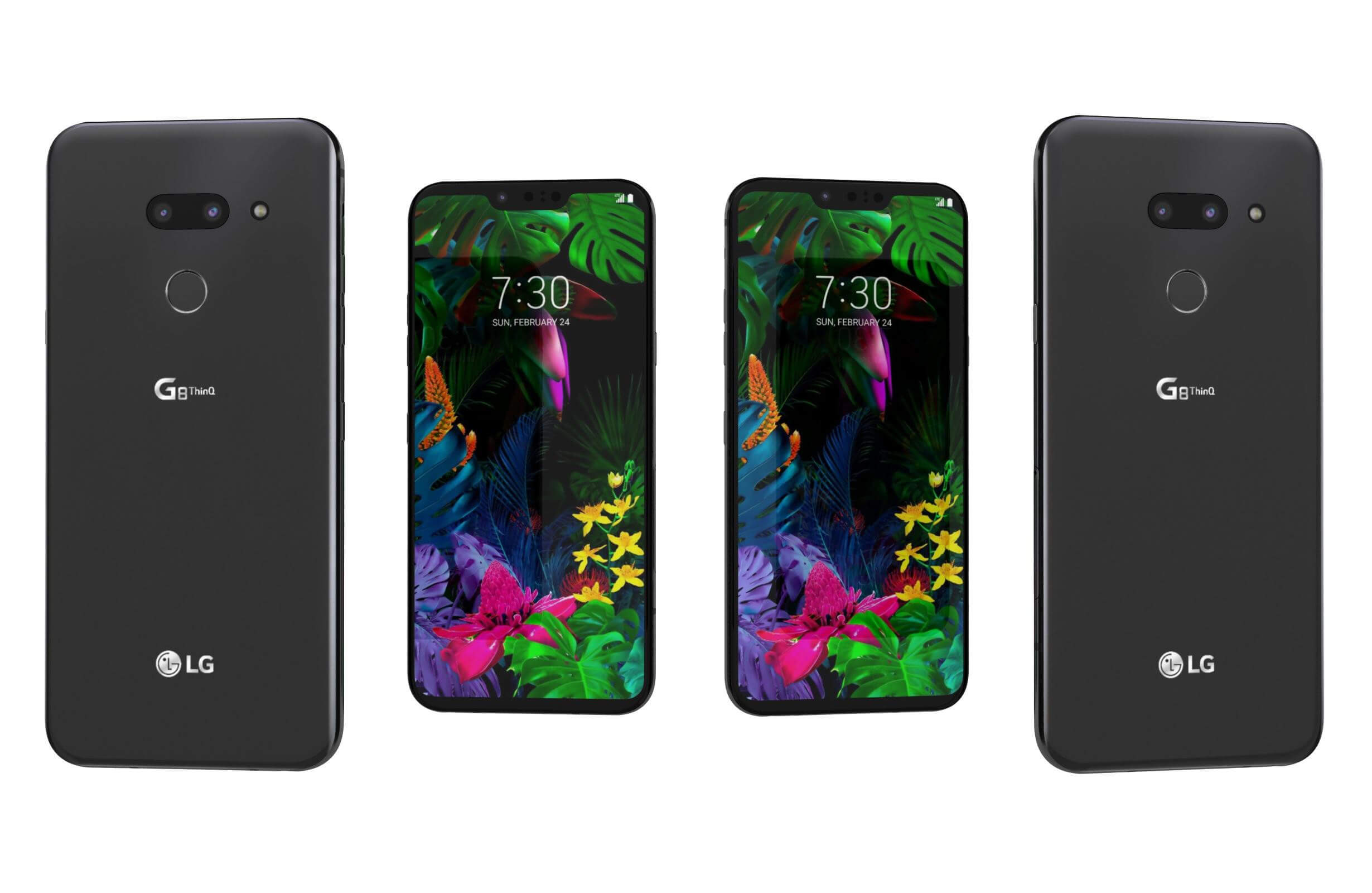 LG G8 ThinQ All Colors - 3D Model by Rever_Art