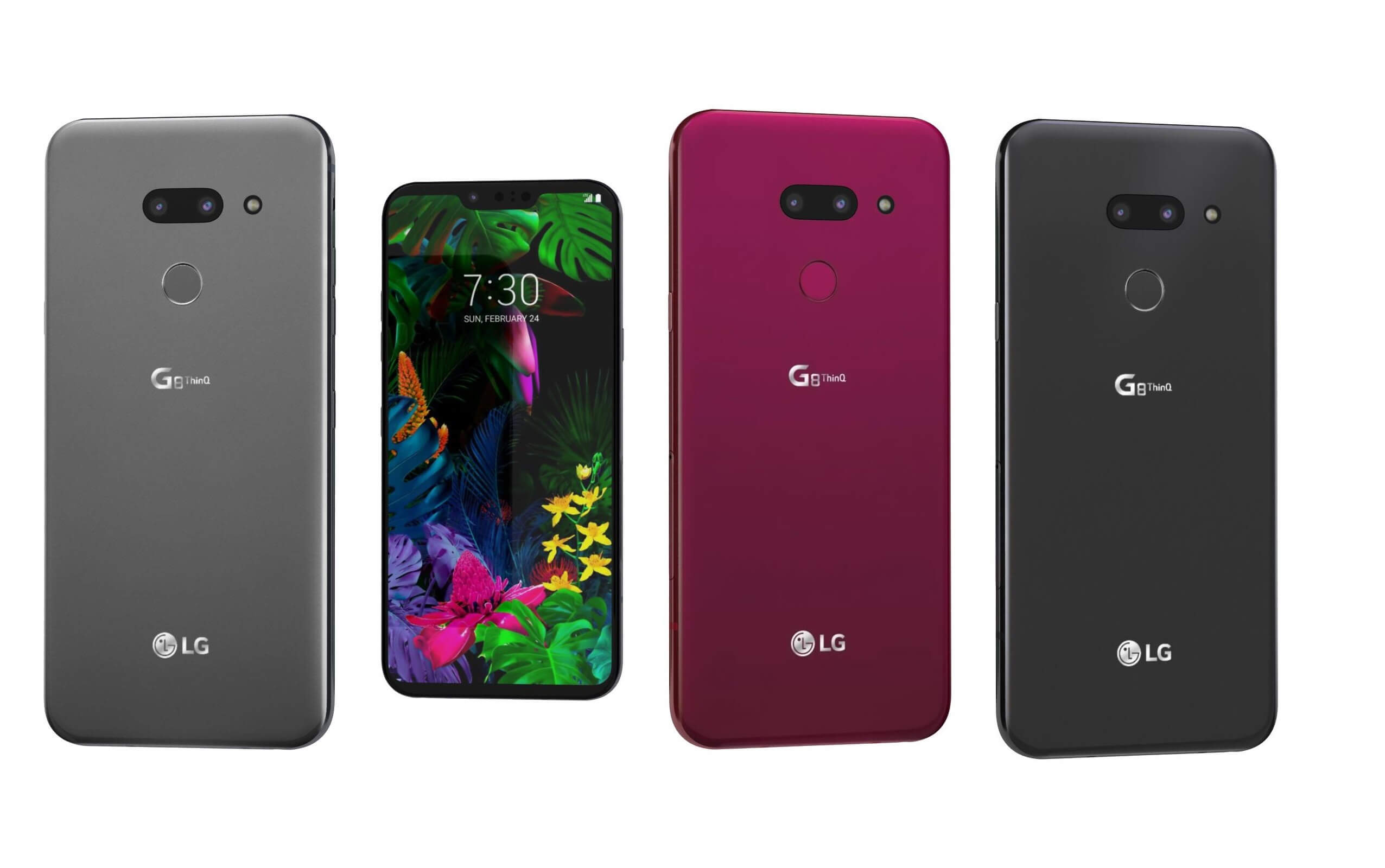 LG G8 ThinQ All Colors - 3D Model by Rever_Art