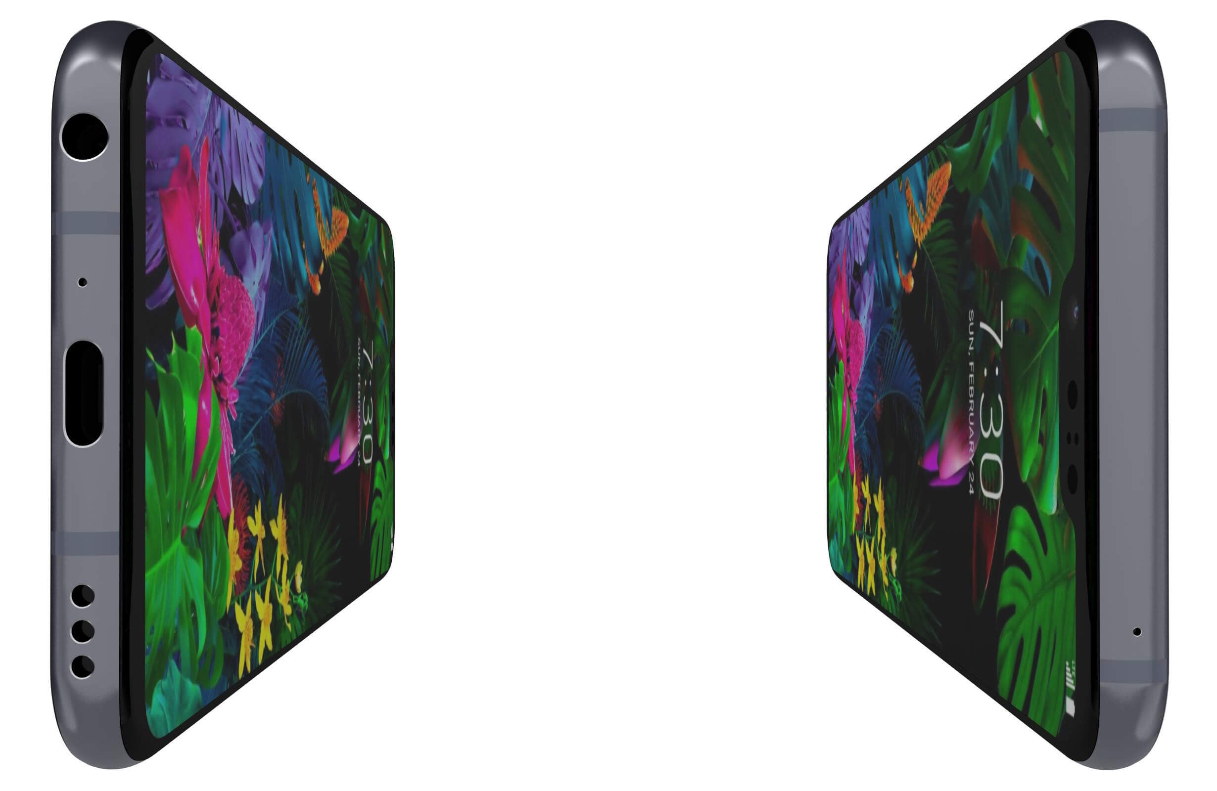 LG G8 ThinQ All Colors - 3D Model by Rever_Art