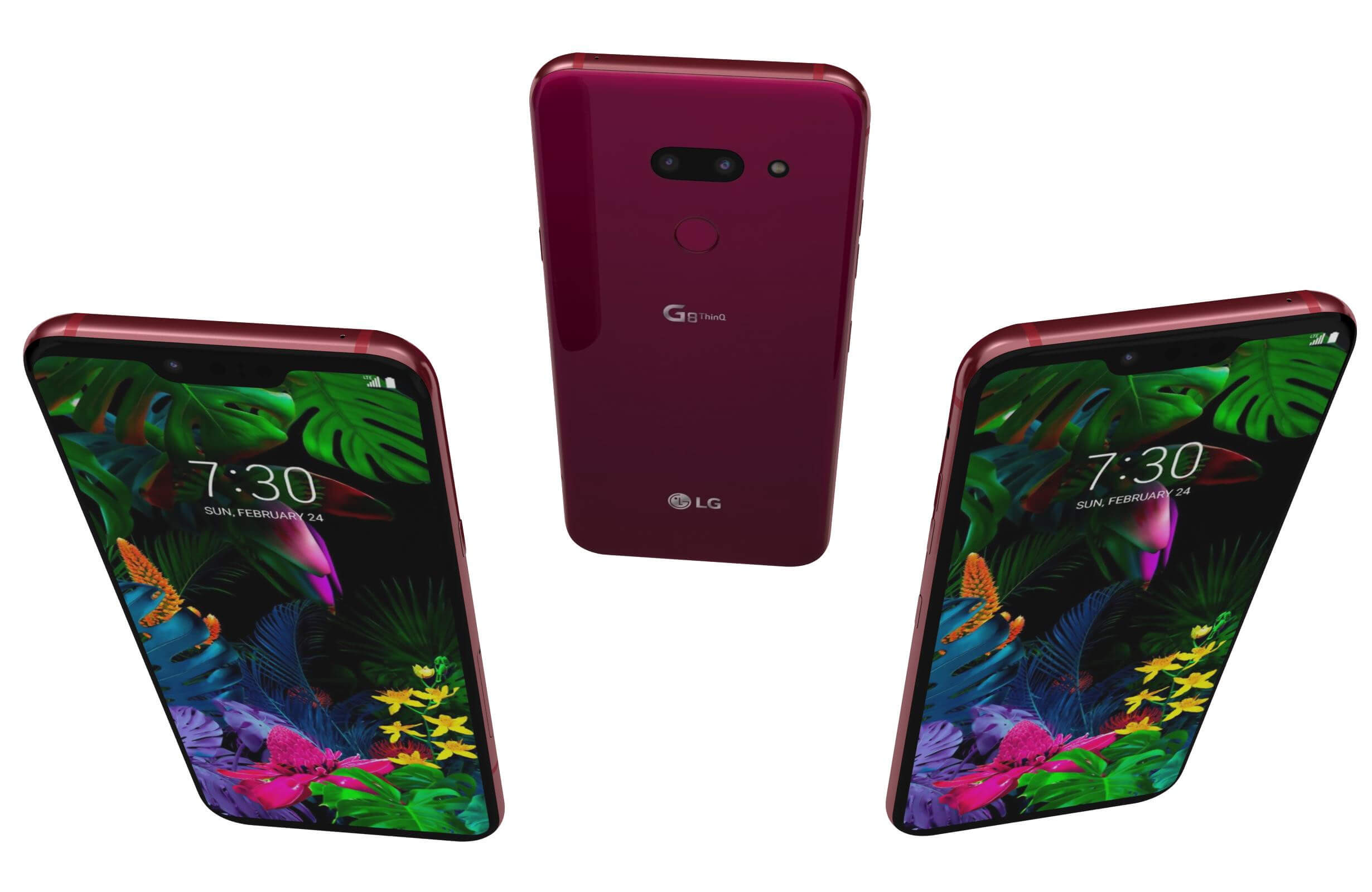 LG G8 ThinQ All Colors - 3D Model by Rever_Art