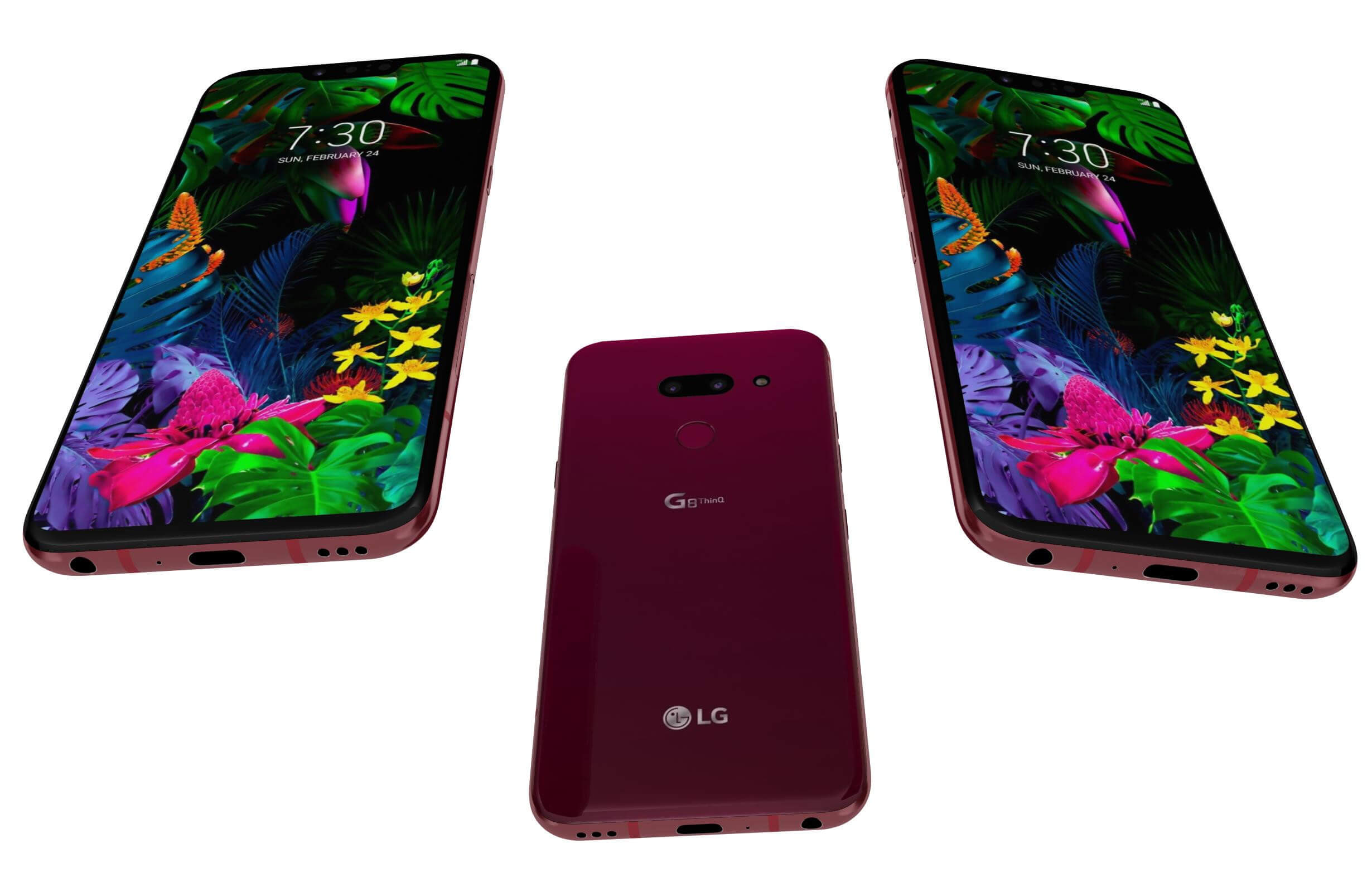 LG G8 ThinQ All Colors - 3D Model by Rever_Art