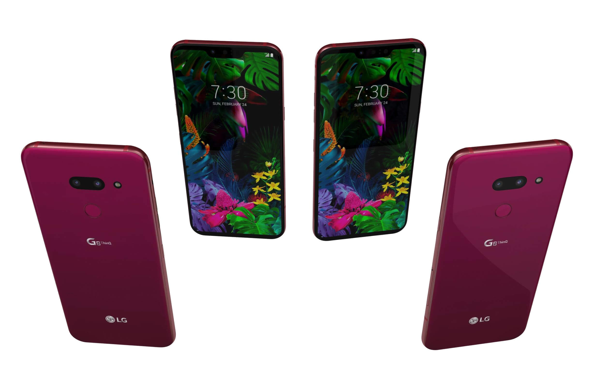 LG G8 ThinQ All Colors - 3D Model by Rever_Art