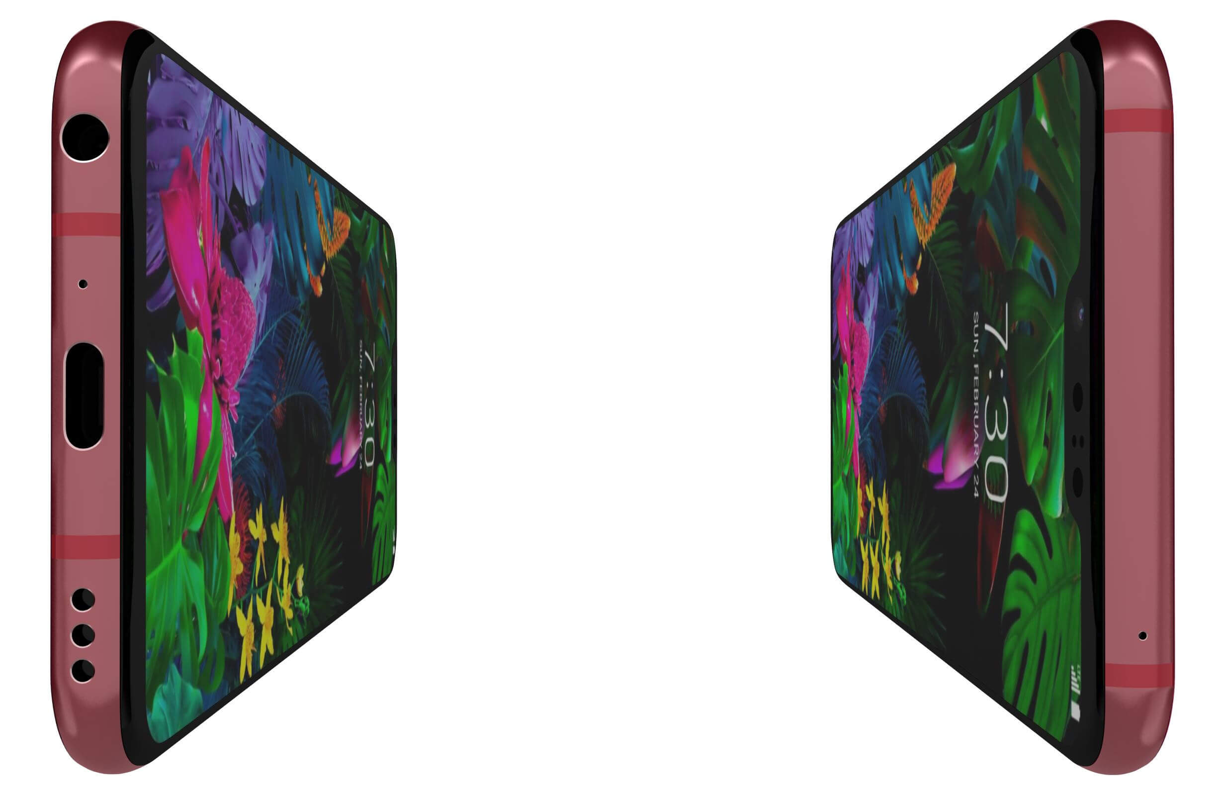 LG G8 ThinQ All Colors - 3D Model by Rever_Art