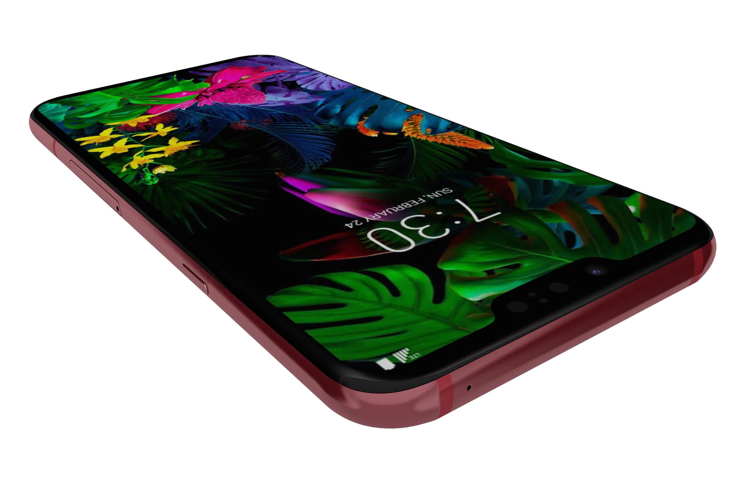 LG G8 ThinQ Red - 3D Model by Rever_Art