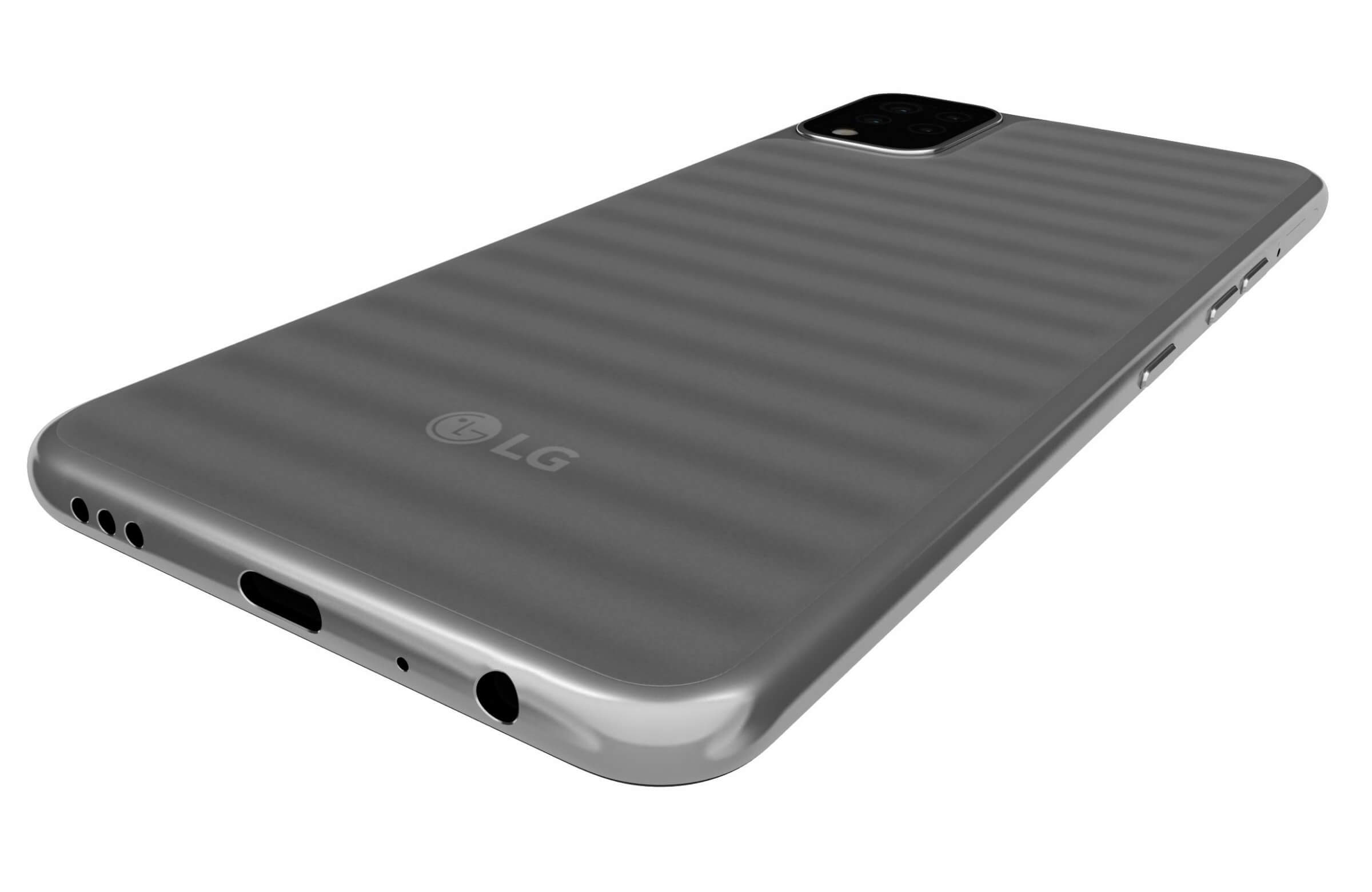 LG K42 Gray - 3D Model by Rever_Art