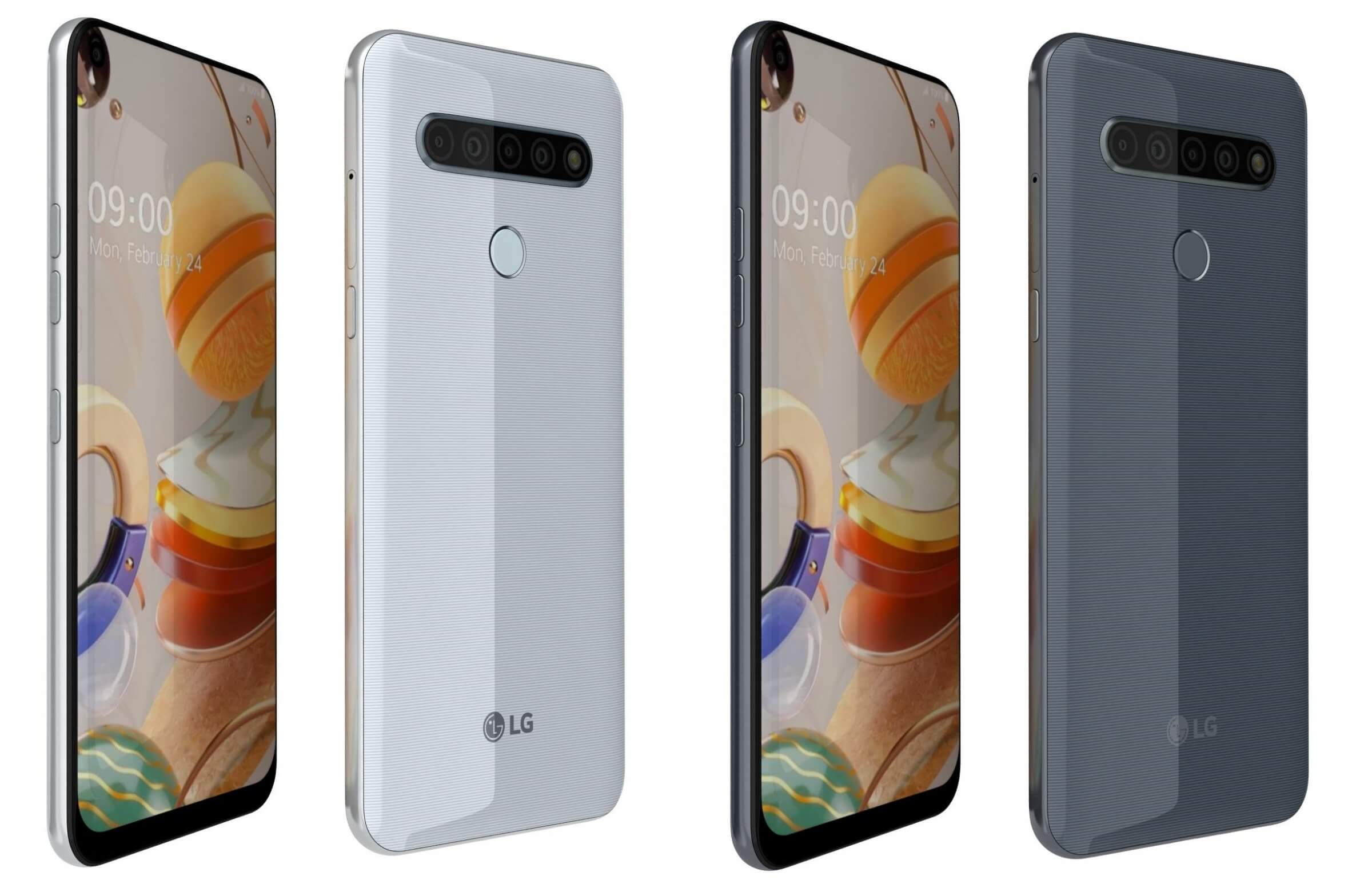 LG K61 All Colors - 3D Model by Rever_Art