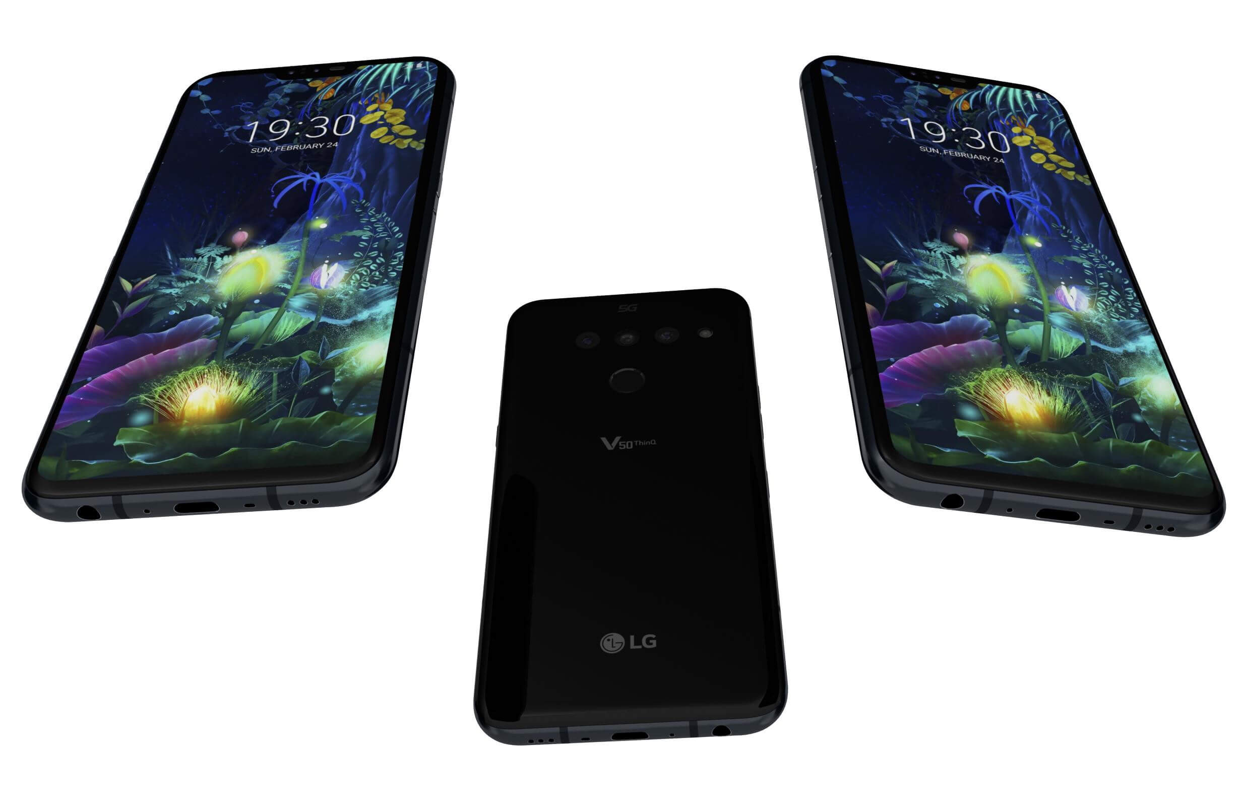 LG V50 ThinQ 5G - 3D Model by Rever_Art