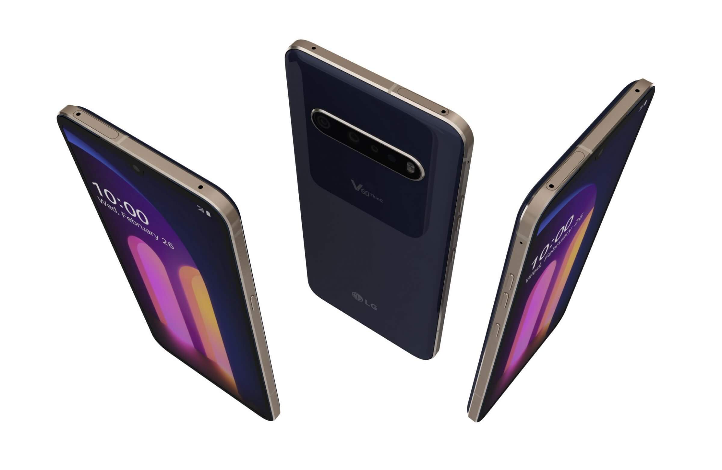 LG V60 ThinQ All Colors - 3D Model by Rever_Art
