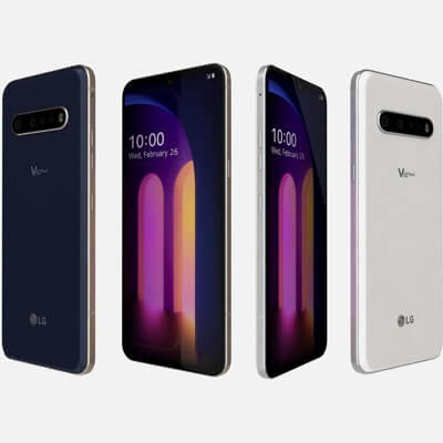 LG V60 ThinQ All Colors - 3D Model by Rever_Art