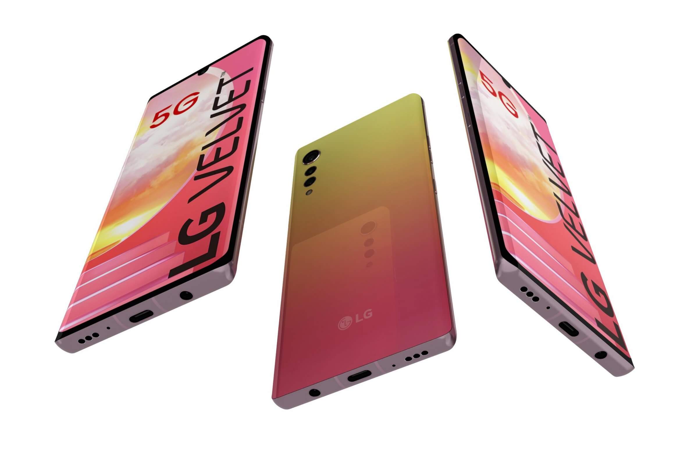 LG Velvet All Colors - 3D Model by Rever_Art