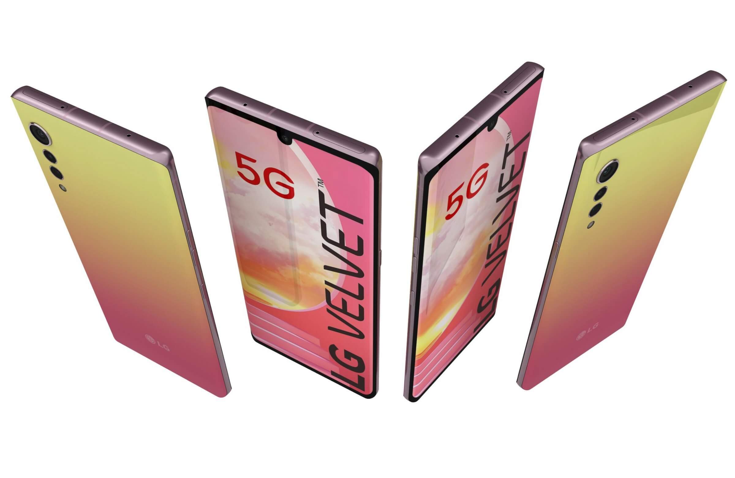 LG Velvet All Colors - 3D Model by Rever_Art