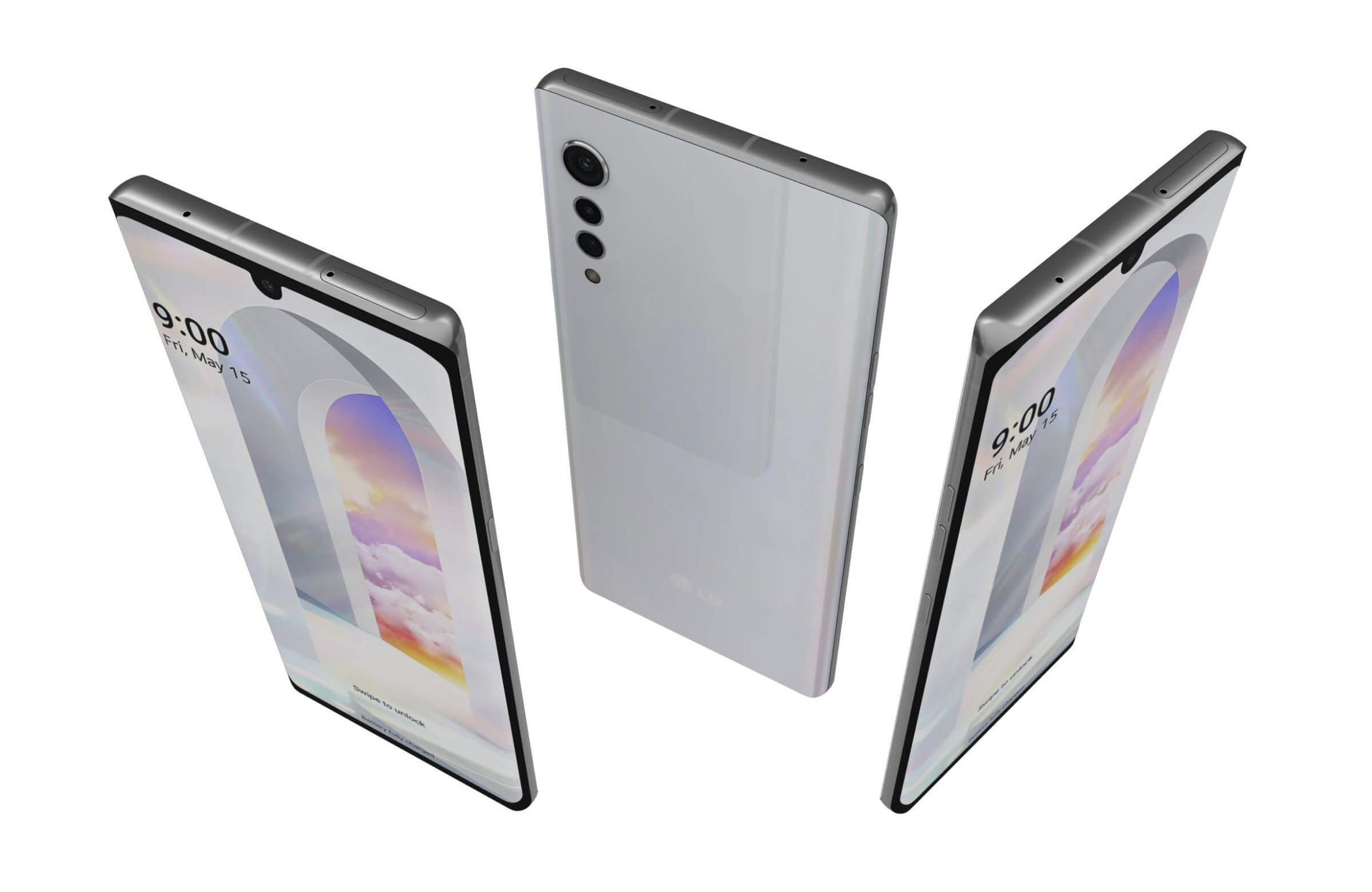 LG Velvet All Colors - 3D Model by Rever_Art