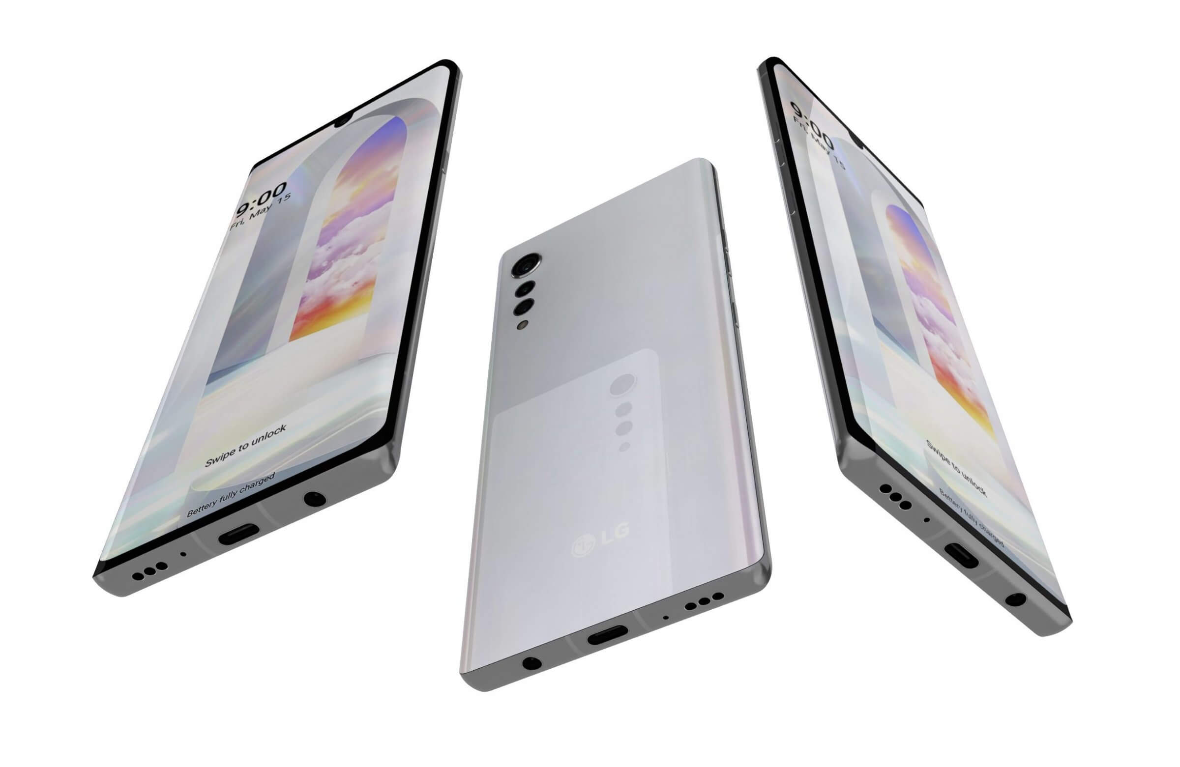 LG Velvet All Colors - 3D Model by Rever_Art