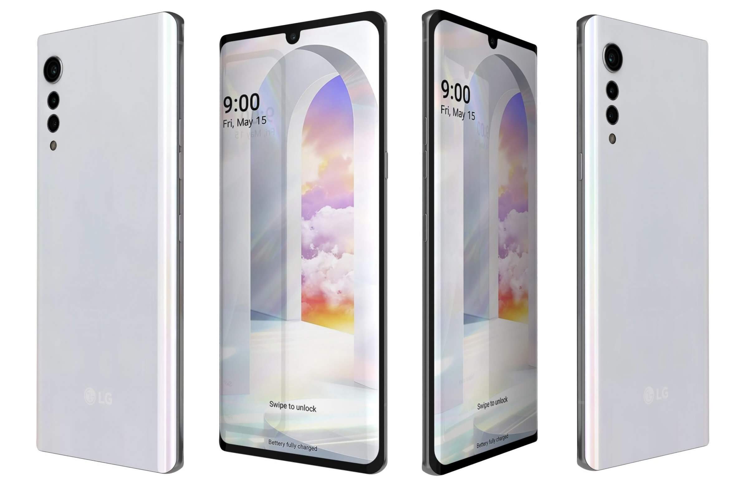 LG Velvet All Colors - 3D Model by Rever_Art