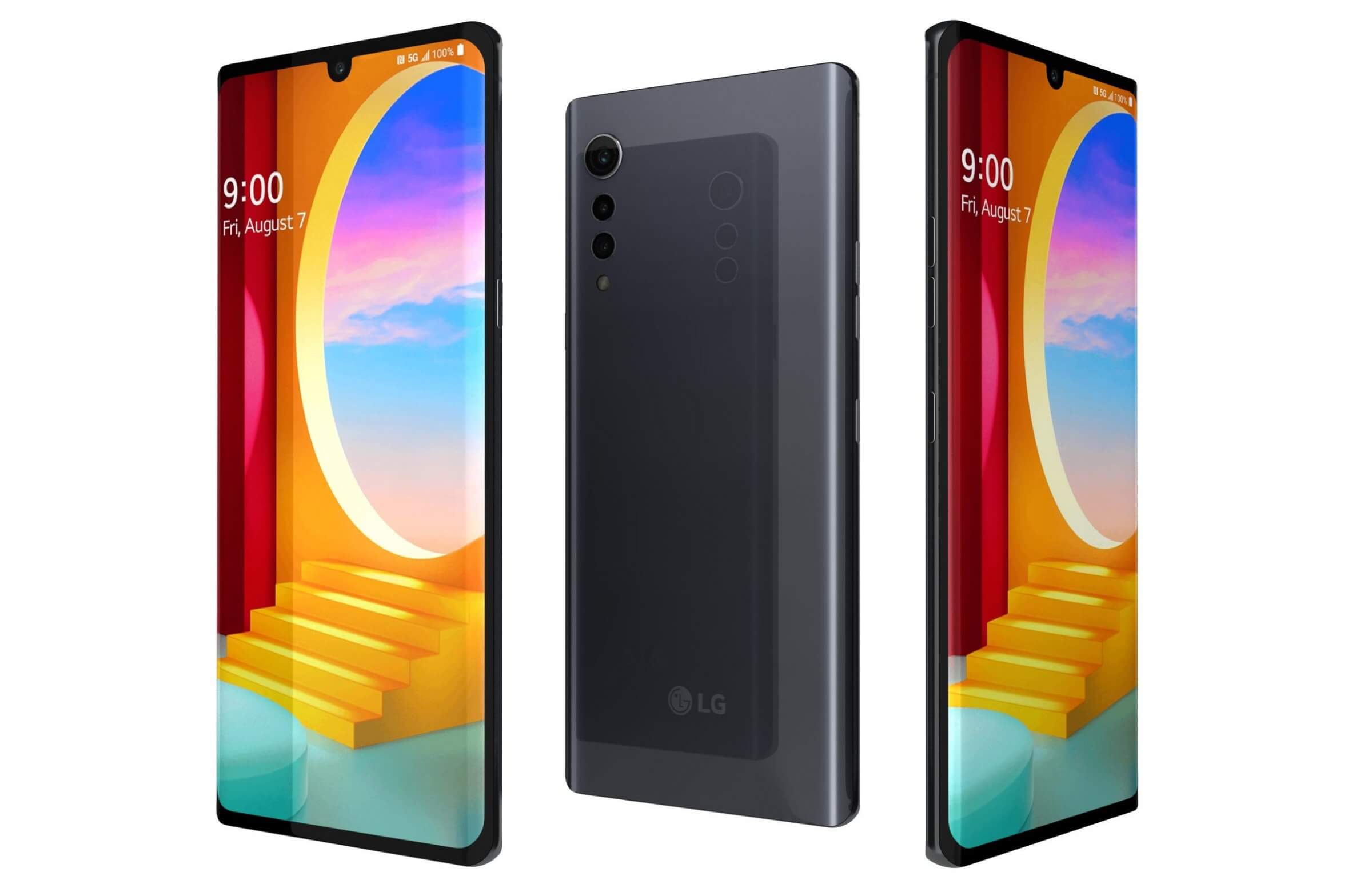 LG Velvet All Colors - 3D Model by Rever_Art