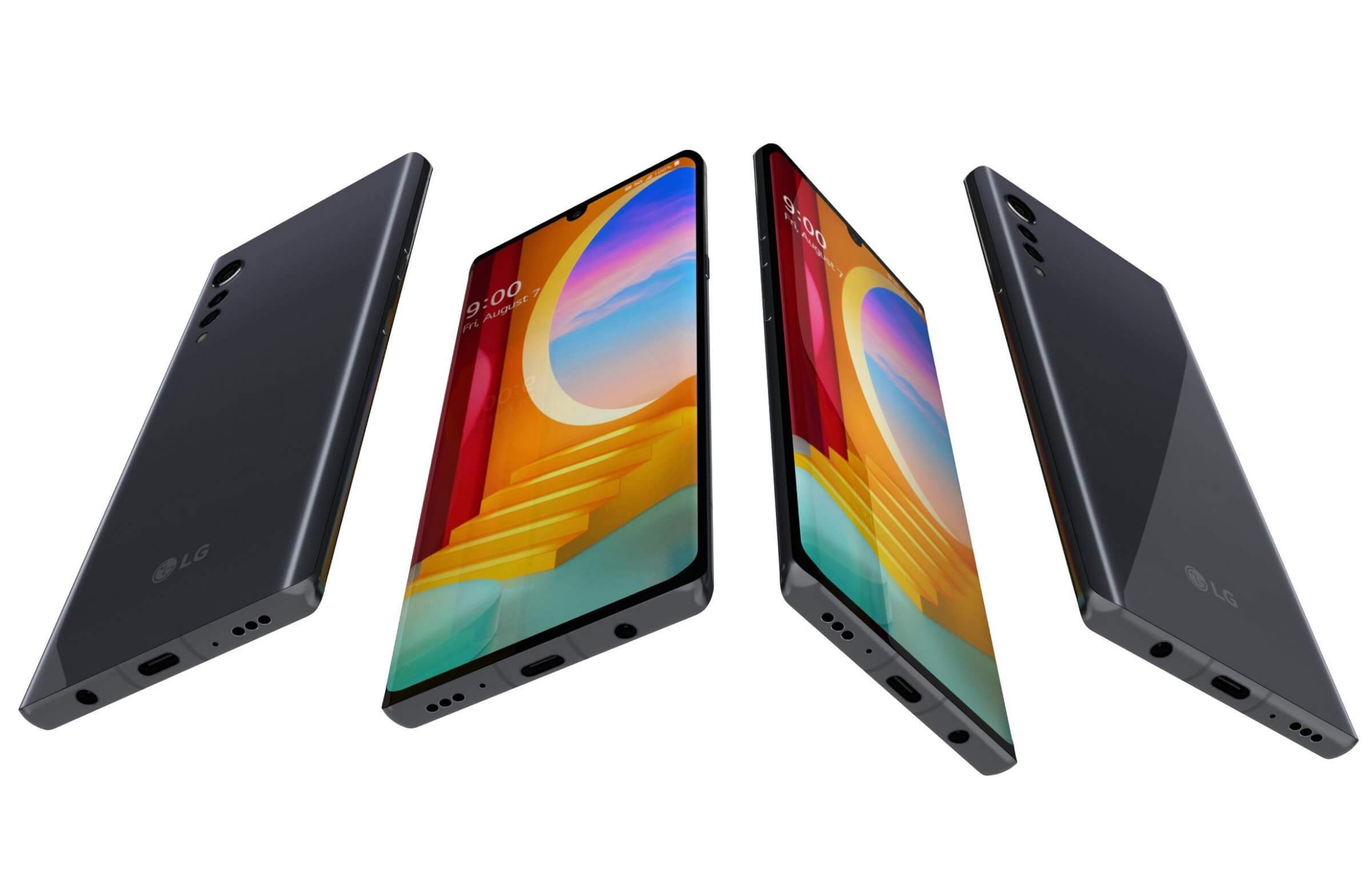 LG Velvet Aurora Gray - 3D Model by Rever_Art